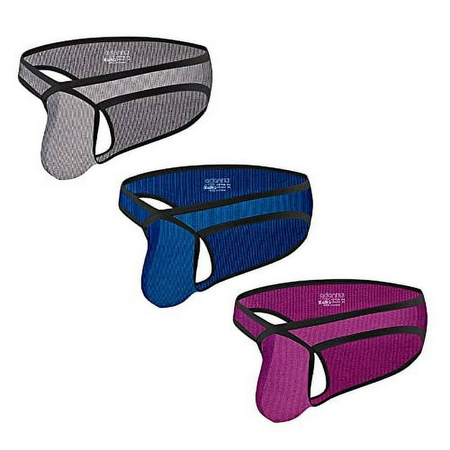 Men's Cotton Low Rise Briefs Soft Breathable Bulge Pouch Sexy Underwear ...