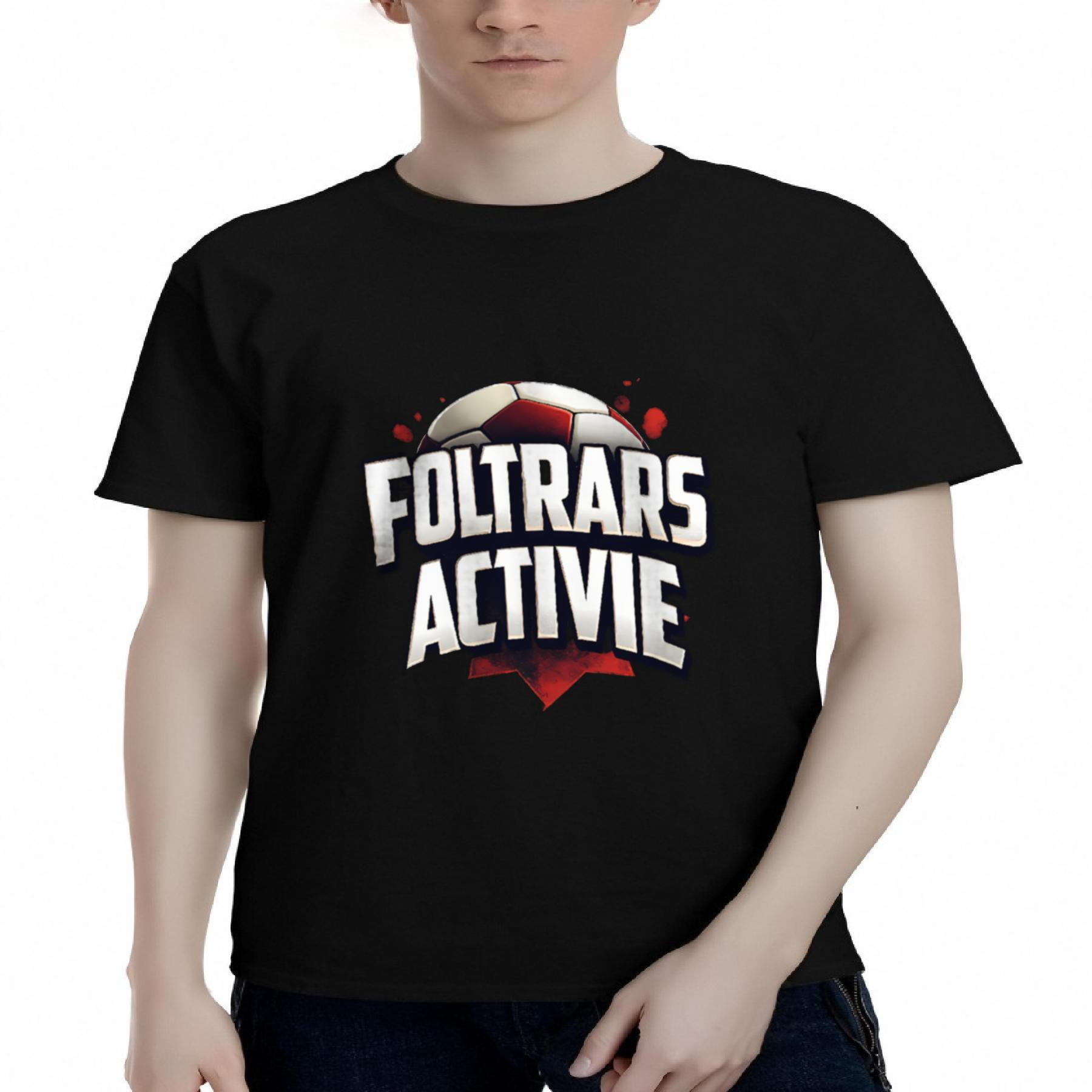 Men's Cotton Short Sleeve T-Shirt with 3D Graphic Design - Bold ...