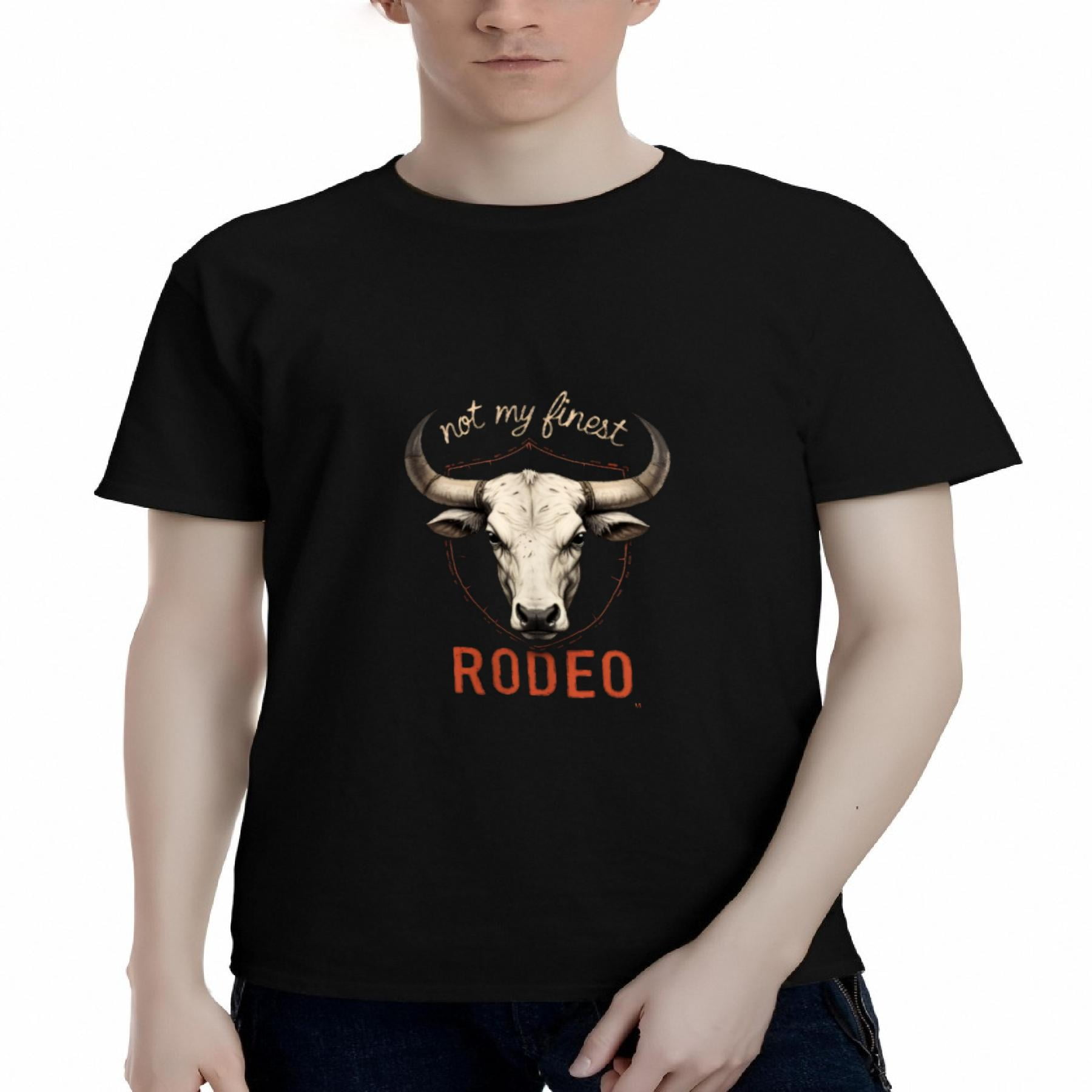 Men's Cotton Short Sleeve T-Shirt with Bold Graphic ' Not My Final ...
