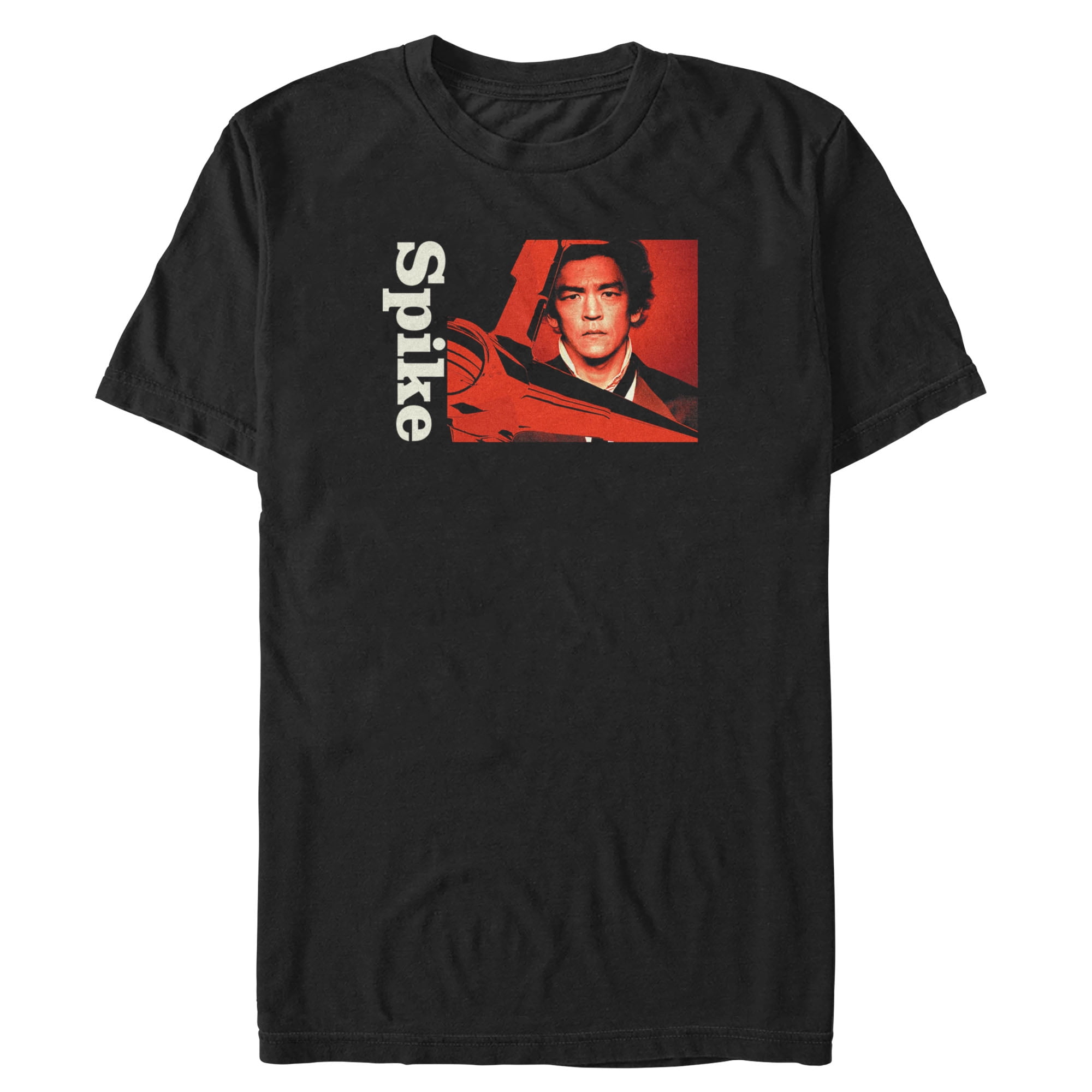 Men's Cowboy Bebop Spike Closeup Graphic Tee Black Large - Walmart.com