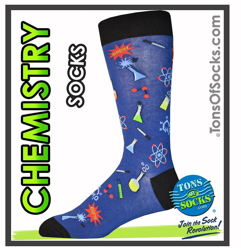 Men's Crazy Chemistry Socks - Walmart.com