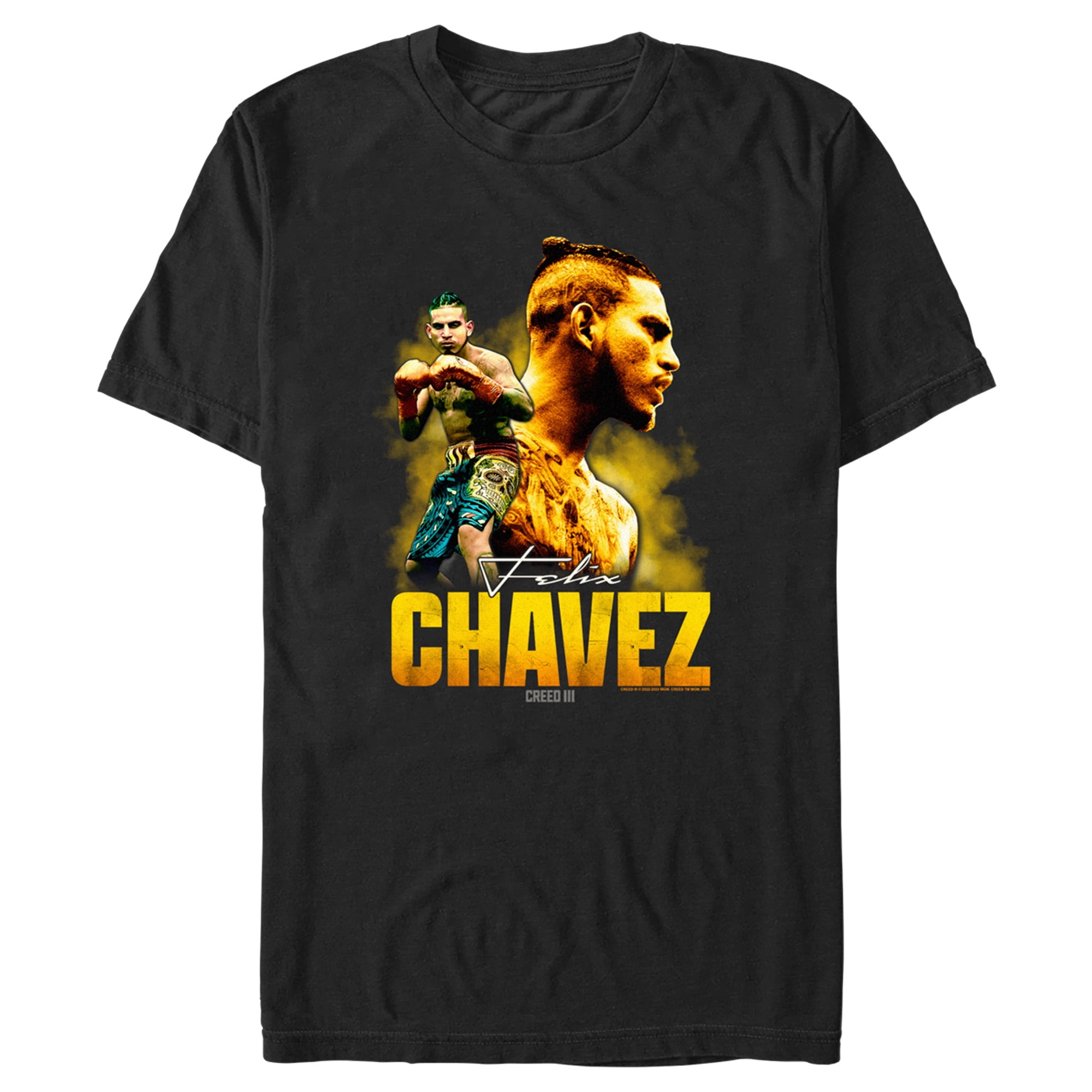 Men's Creed III Felix Chavez Portrait Graphic Tee Black 2X Large ...