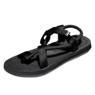 Womens Wedge Flip Flops Sandals with Arch Support Summer Comfortable ...