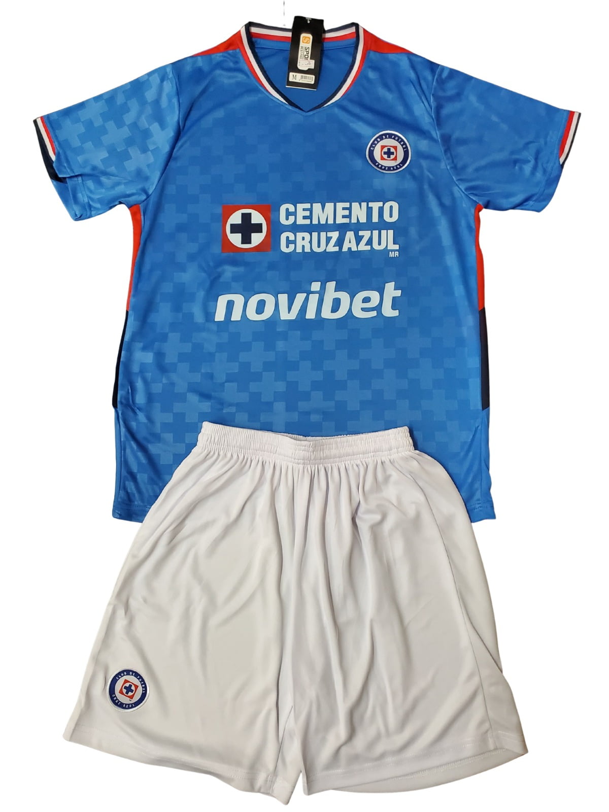 Men's Cruz Azul Home Soccer Set - Playera y Short de Cruz Azul Casa ...