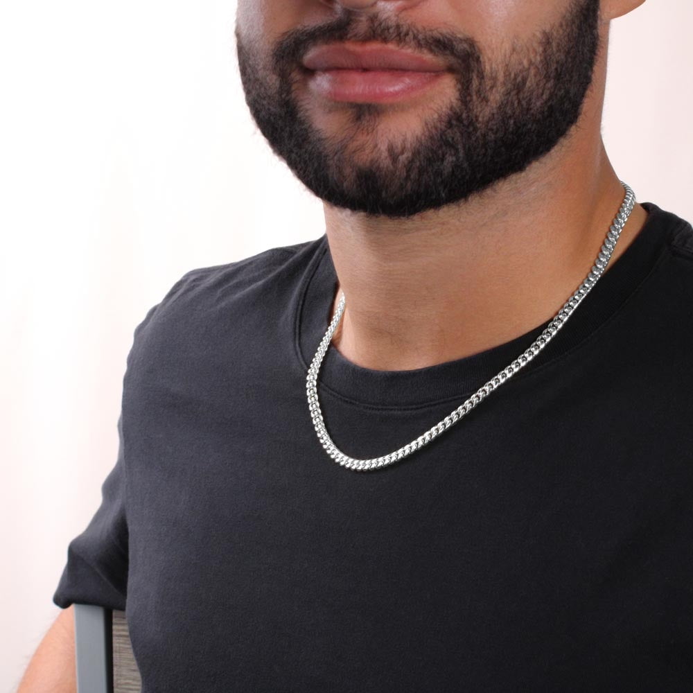 Men's Cuban Link Chain - Walmart.com