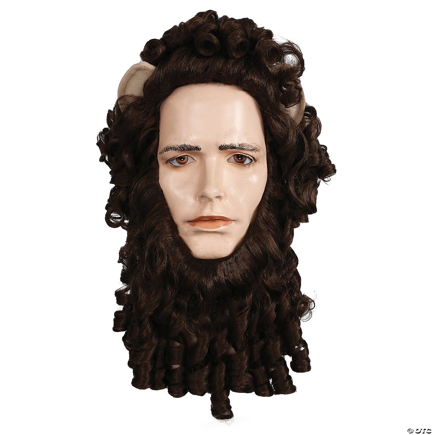 Men's Curly Lion Wig Set - Walmart.com