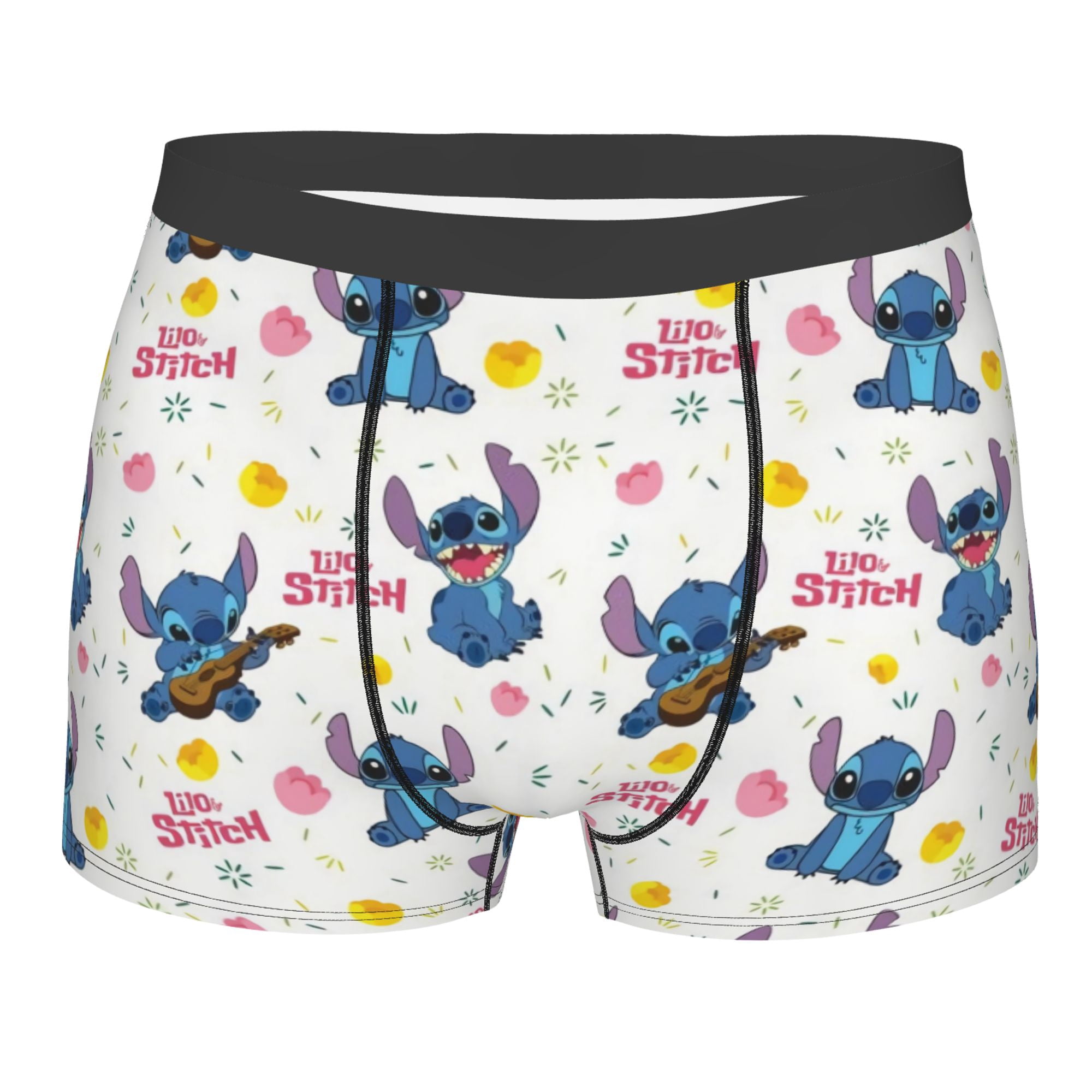 Men's Cute Stitch Boxer Briefs Funny Boxer Shorts Hilarious Gag Gifts ...