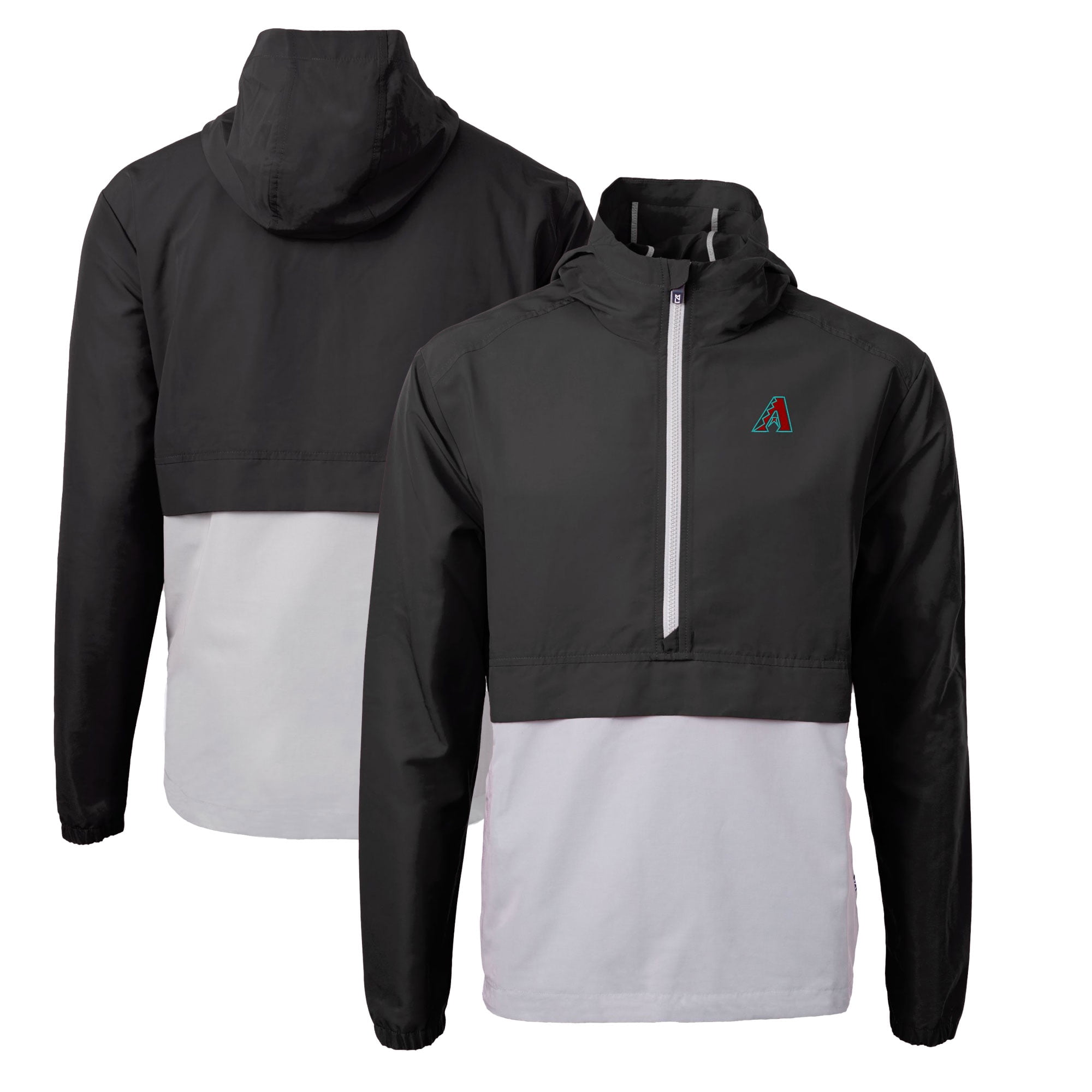 Men's Cutter & Buck Black Arizona Diamondbacks Charter Eco Recycled ...