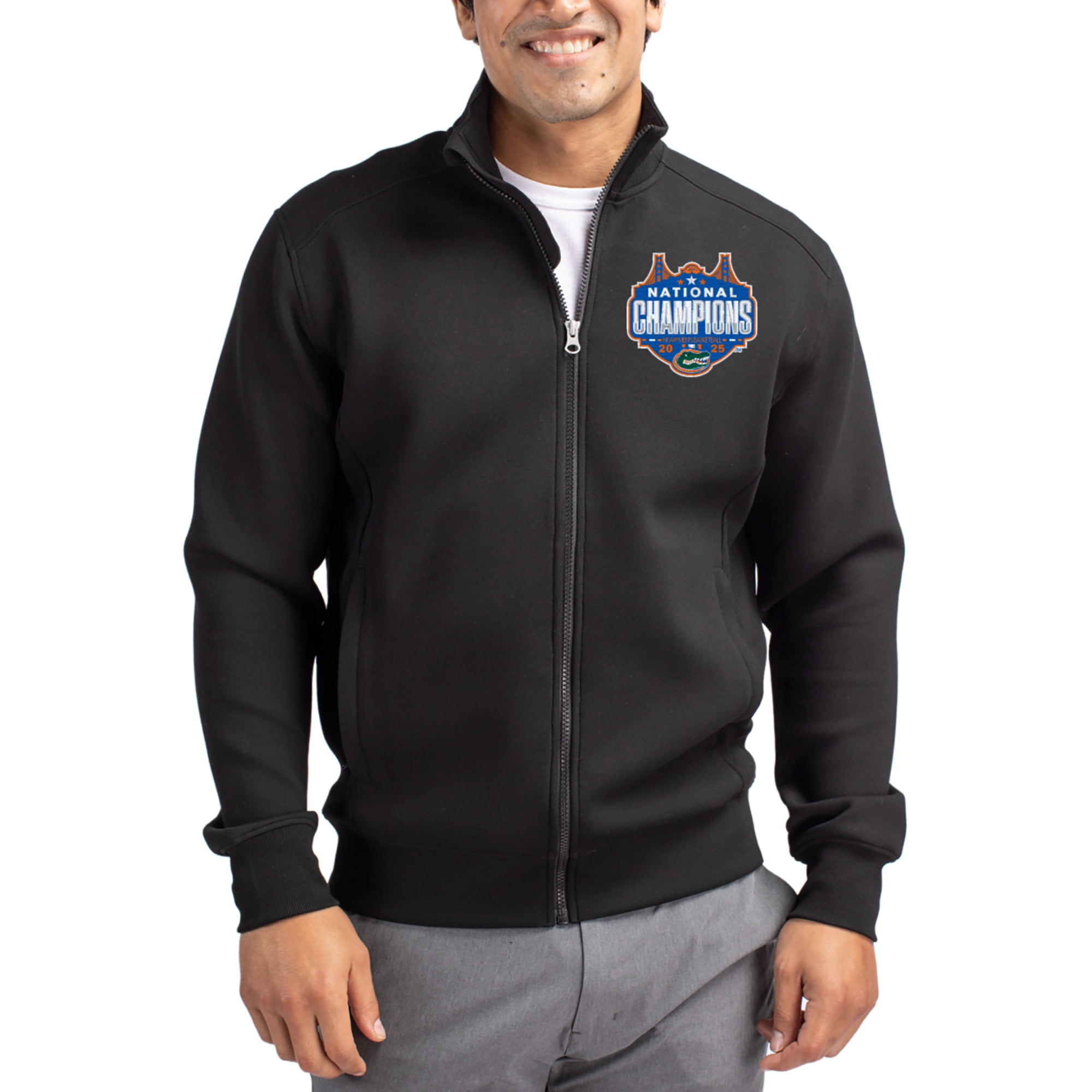 Men-s Cutter & Buck Black Florida Gators 2025 NCAA Men's Basketball ...