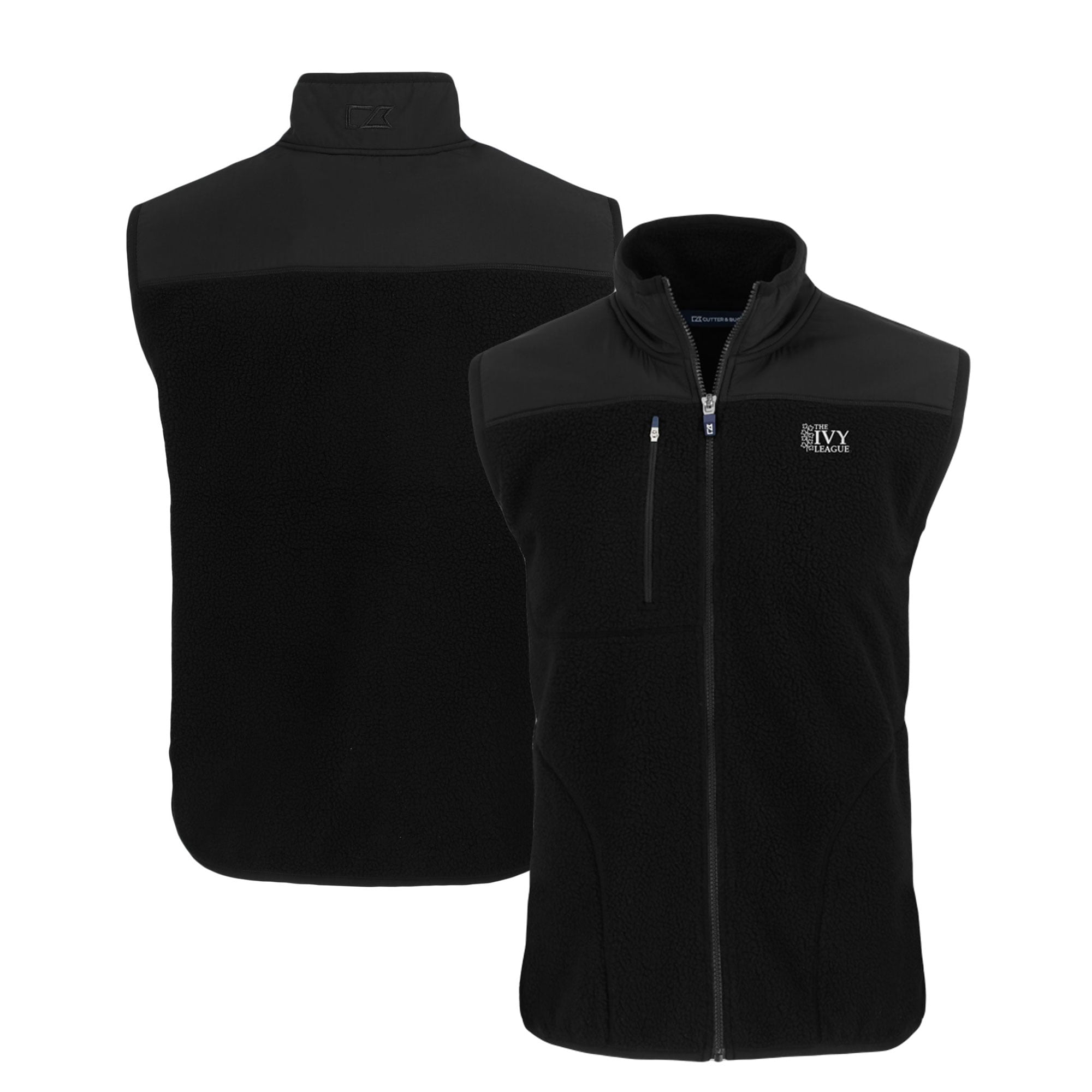 Men's Cutter & Buck Black Ivy League Big & Tall Cascade Eco Sherpa ...