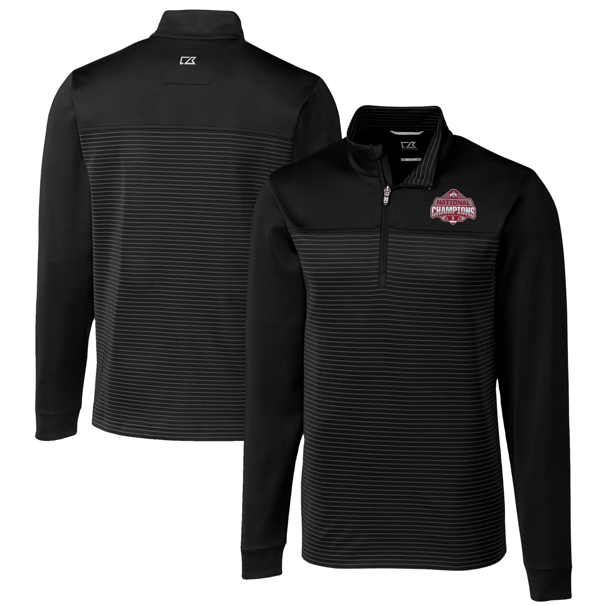 Men's Cutter & Buck Black Ohio State Buckeyes Big & Tall College ...