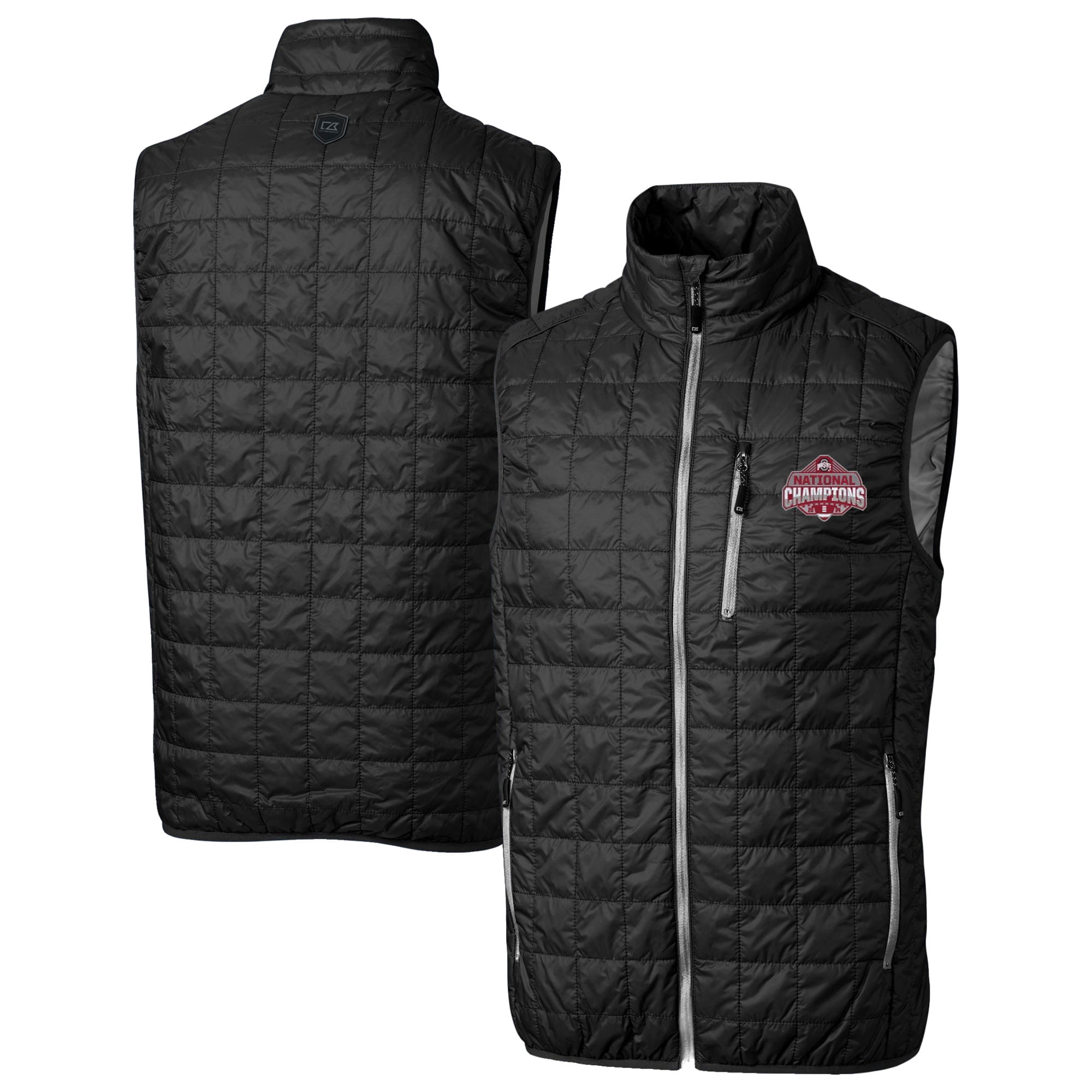 Men's Cutter & Buck Black Ohio State Buckeyes College Football Playoff ...