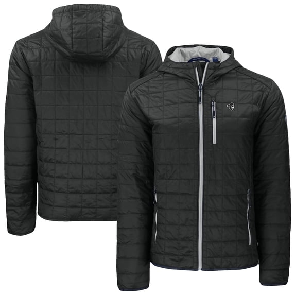 Men's-Cutter & Buck Black Seton Hall Pirates Rainier Eco PrimaLoft ...