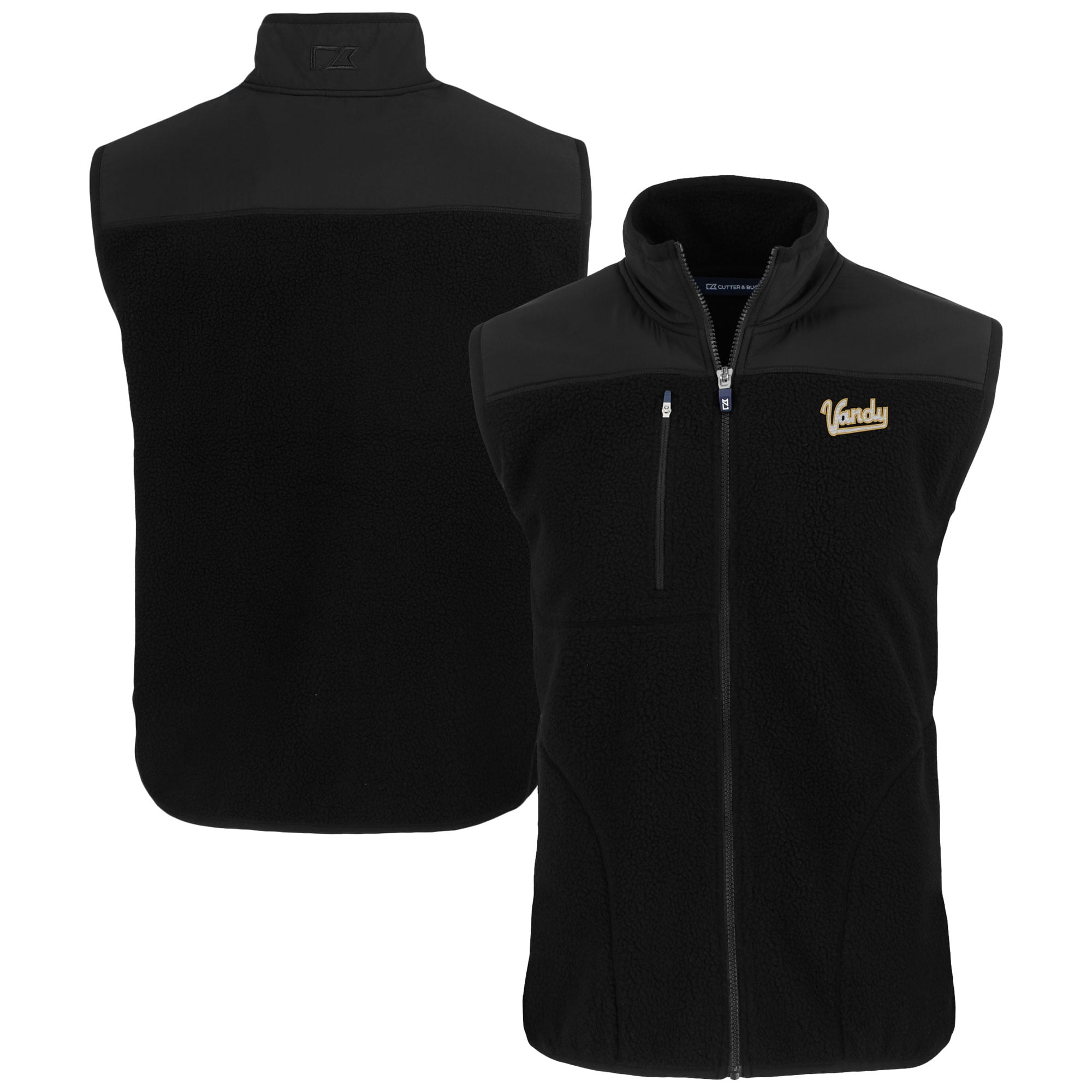 Men's Cutter & Buck Black Vanderbilt Commodores Vault Cascade Eco ...