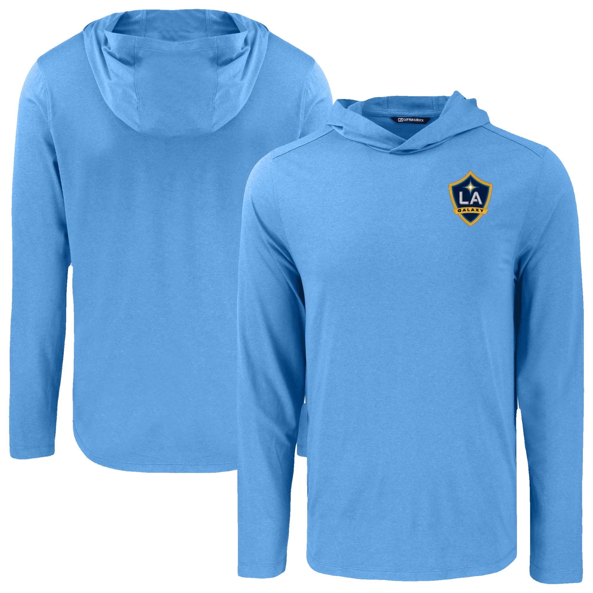 Men's Cutter & Buck Blue LA Galaxy Coastline Epic Comfort Eco Recycled ...