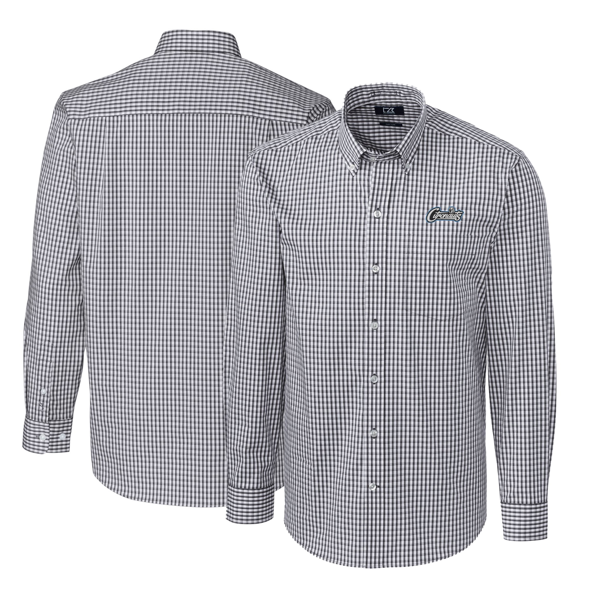 Men's Cutter & Buck Charcoal UCF Knights Citronaut Logo Easy Care ...