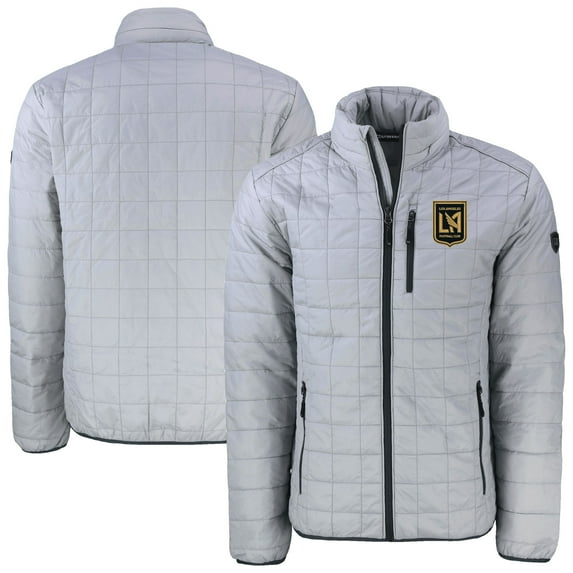 Men's-Cutter & Buck Gray LAFC Big & Tall Rainier PrimaLoft Eco ...