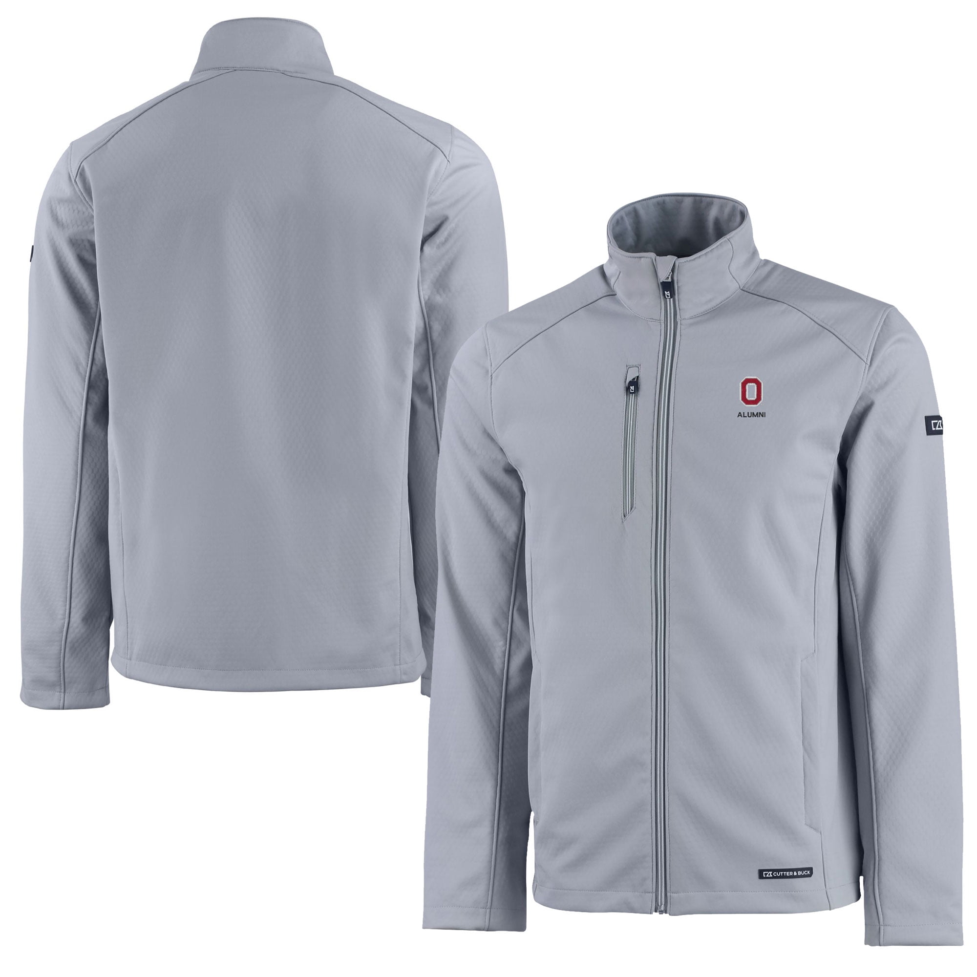 Men's Cutter & Buck Gray Ohio State Buckeyes Alumni Logo Evoke Eco ...