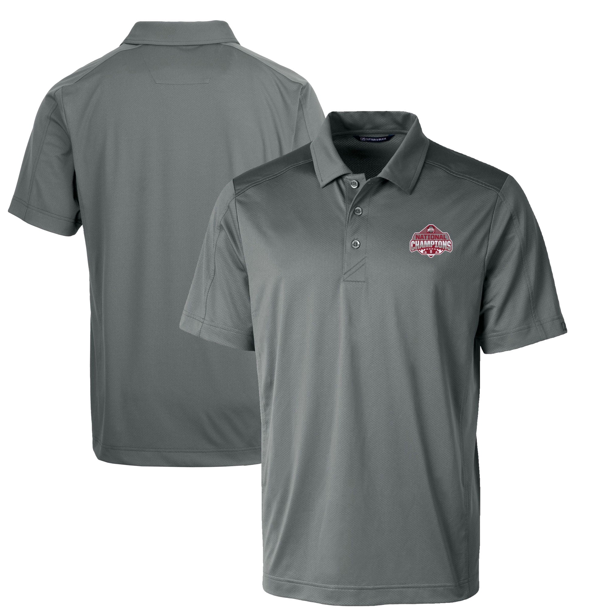 Men's-Cutter & Buck Gray Ohio State Buckeyes College Football Playoff ...