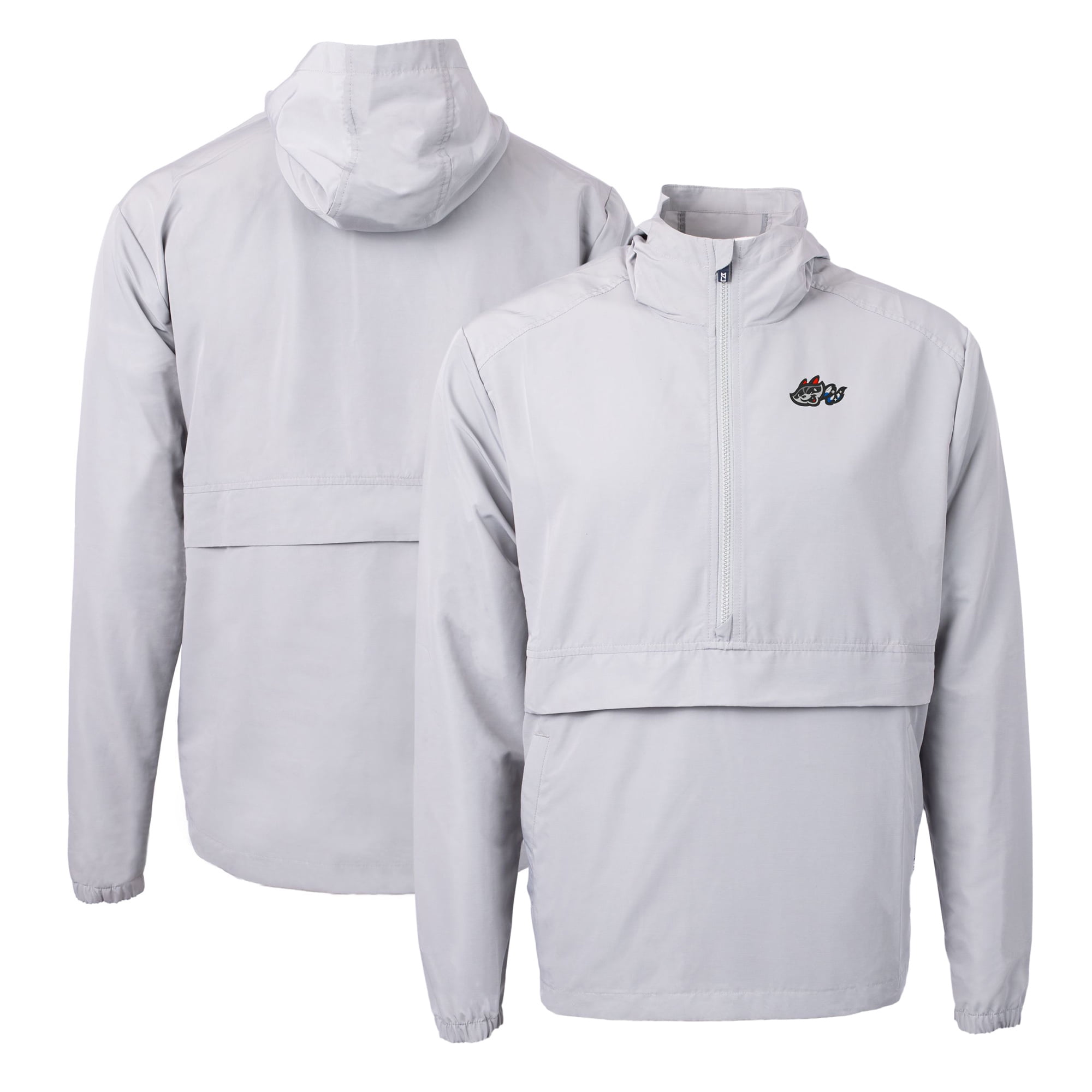 Men's Cutter & Buck Gray Rocket City Trash Pandas Charter Eco Recycled ...