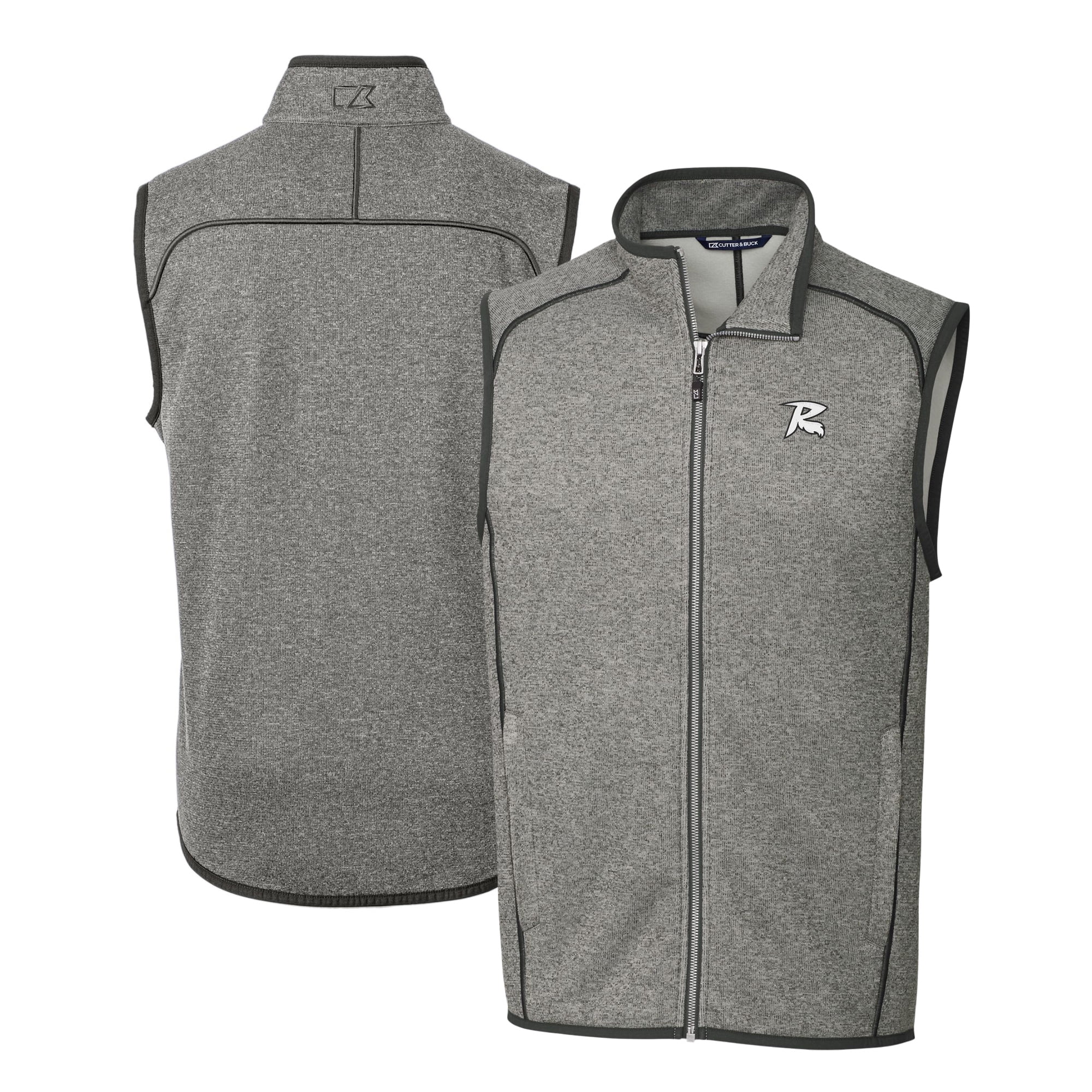 Men's Cutter & Buck Heather Gray Richmond Flying Squirrels Mainsail ...