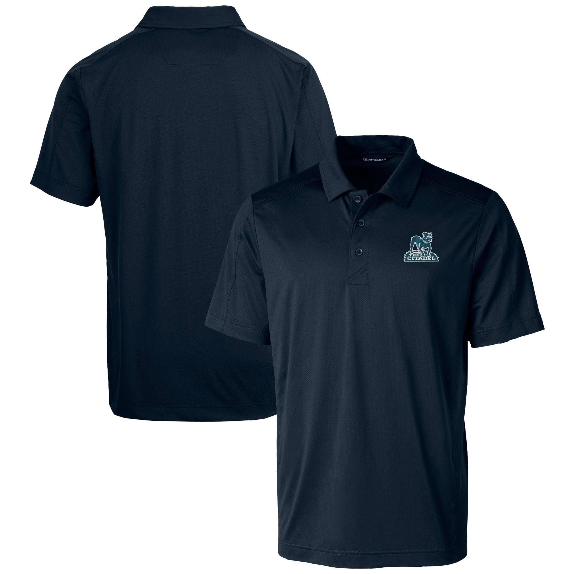 Men's Cutter & Buck Navy Citadel Bulldogs Vault Prospect Textured ...