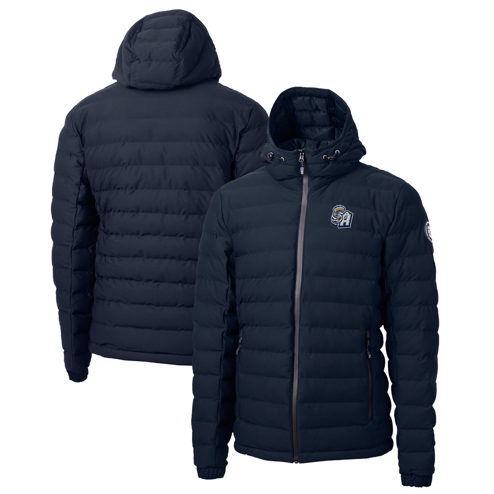 Men's Cutter & Buck Navy San Antonio Missions Mission Ridge Repreve Eco ...