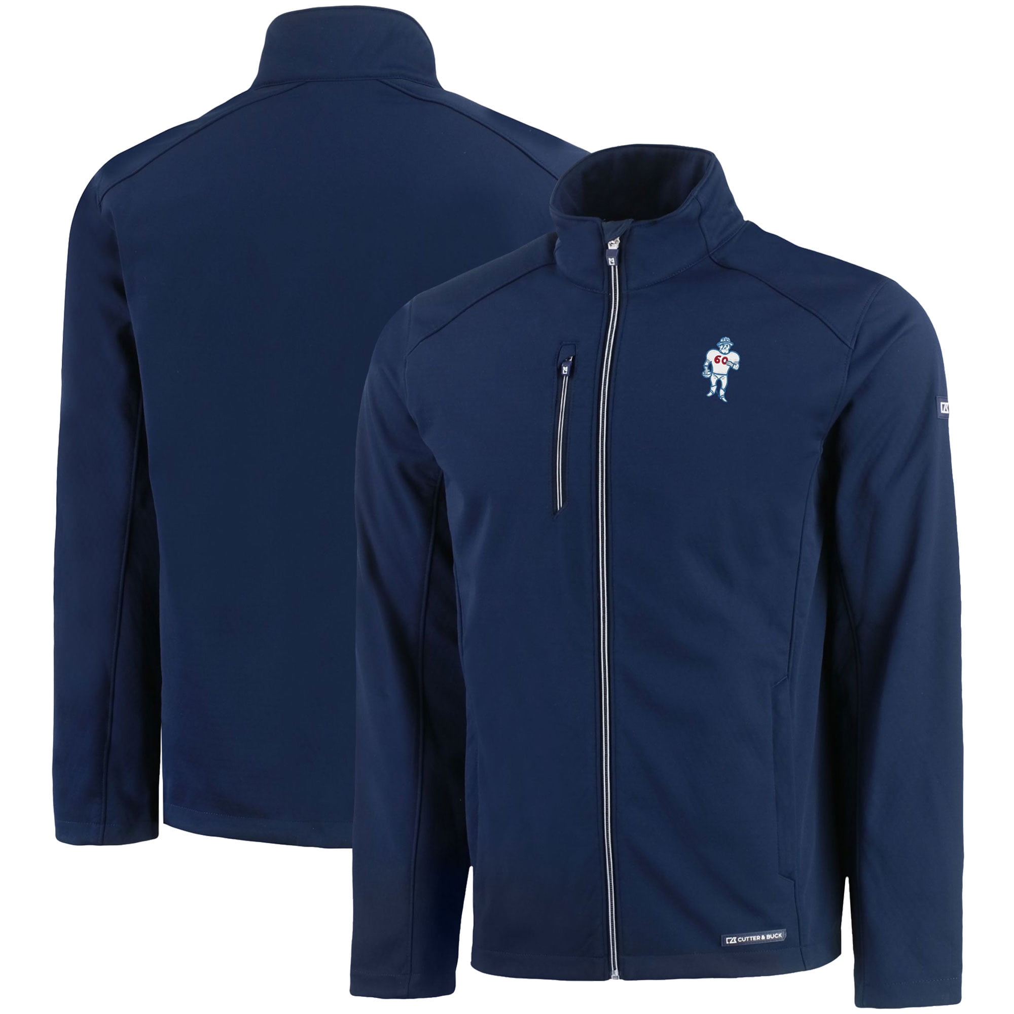 Men's Cutter & Buck Navy Tennessee Titans Evoke Eco Softshell Recycled ...
