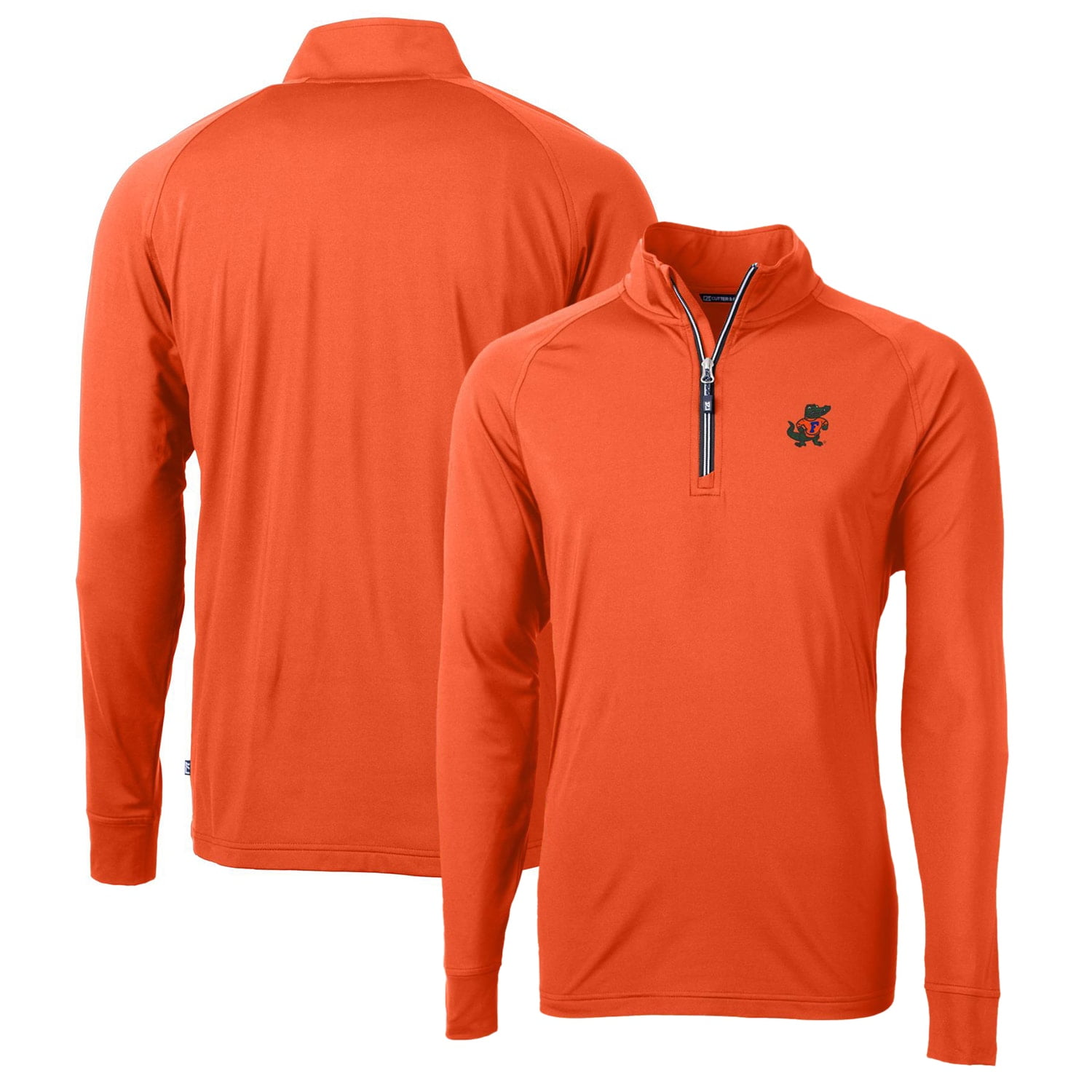 Mens Cutter And Buck Orange Florida Gators Adapt Eco Knit Stretch
