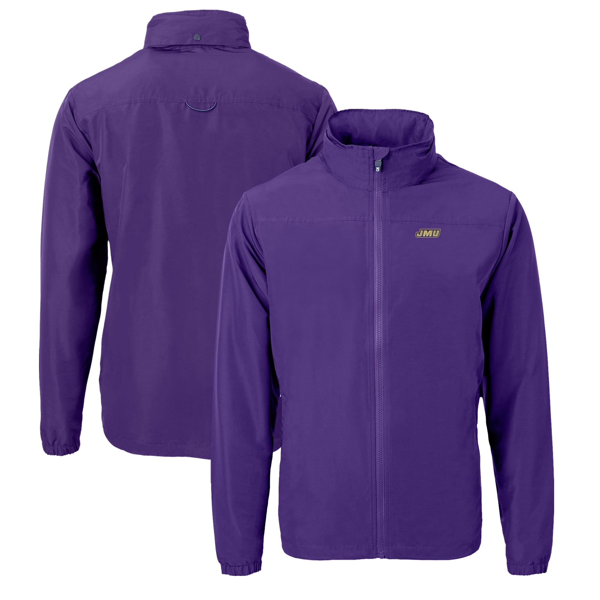 Men's Cutter & Buck Purple James Madison Dukes Charter Eco Recycled ...