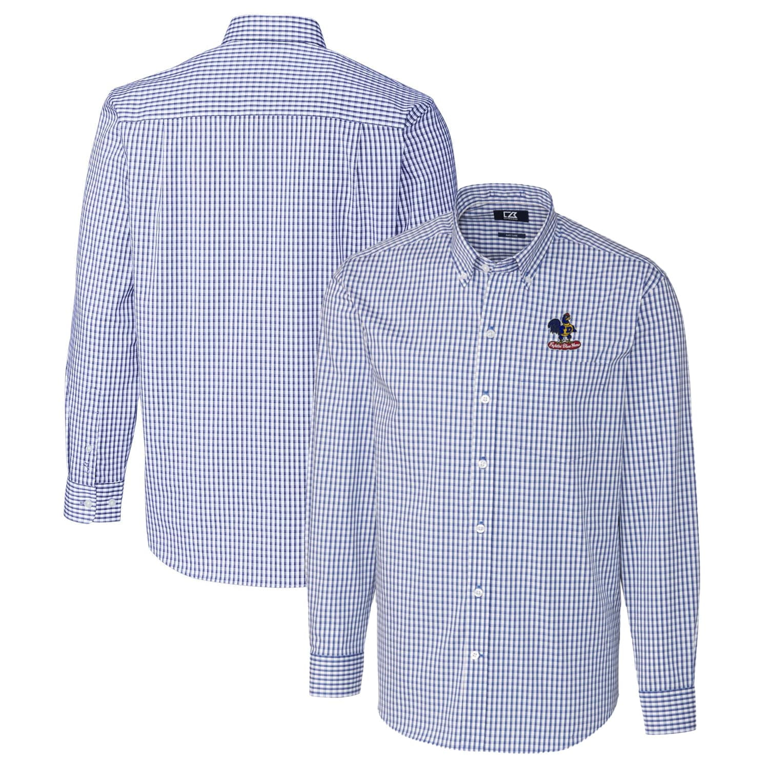 Men's Cutter & Buck Royal Delaware Fightin' Blue Hens Easy Care Stretch ...