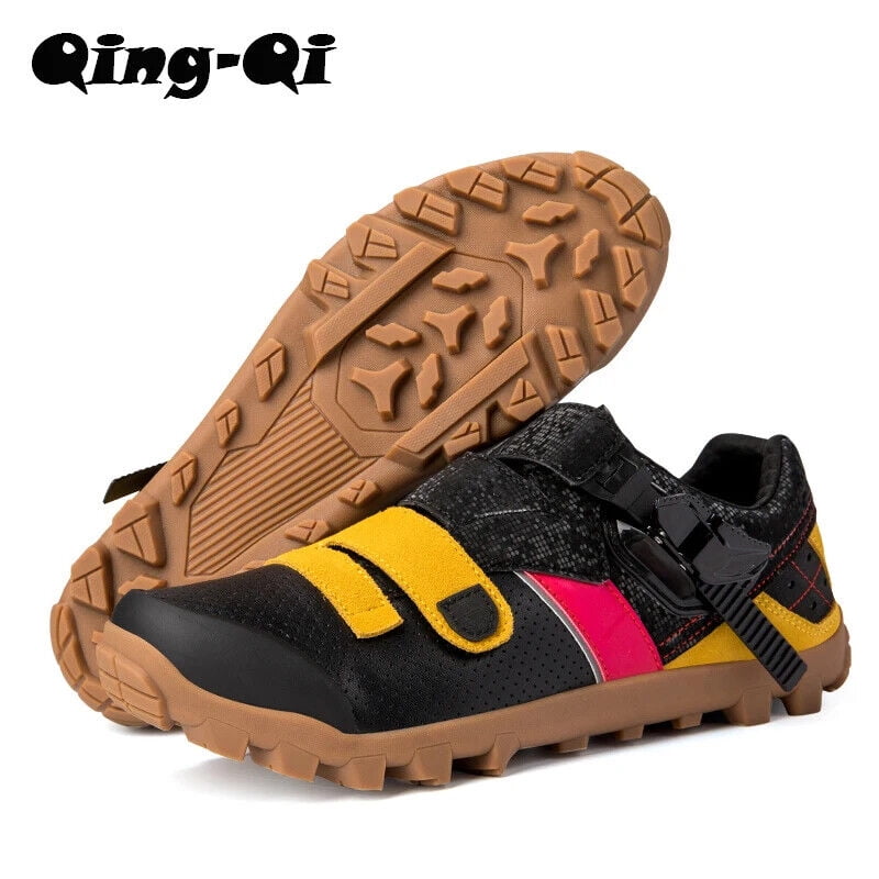 Men's Cycling Shoes with Cleats Non-slip Gravel Road Bike Cycling Shoes ...