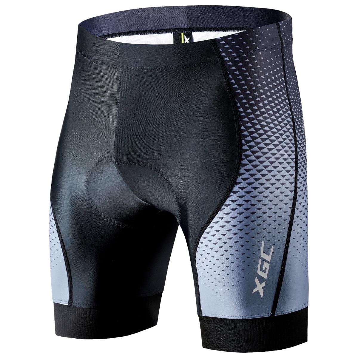 Men's Cycling Shorts/Bike Shorts with High-Density High-Elasticity and Highly Breathable 4D ...