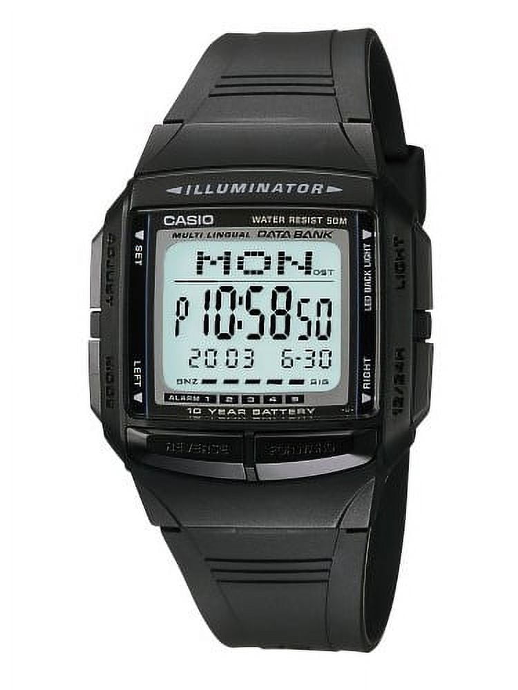Men's DB36-1AV Multilingual Databank Watch - Walmart.com