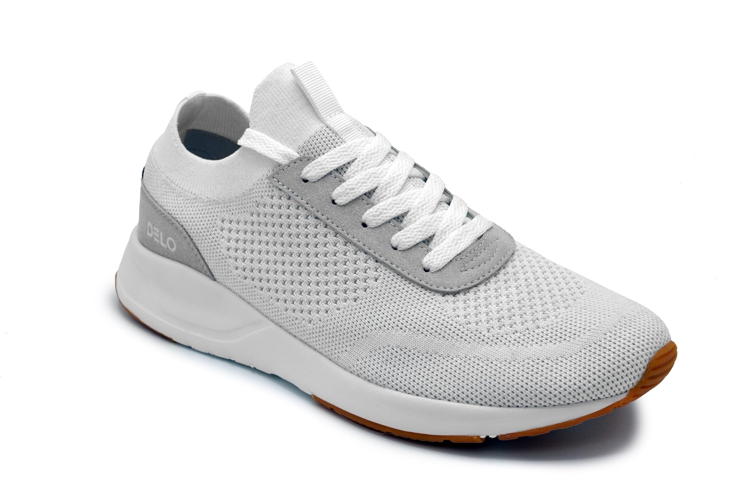 Men's DELO Go Green ECO-Friendly Knit Sneakers Color: White Size: 10.5 - Walmart.com