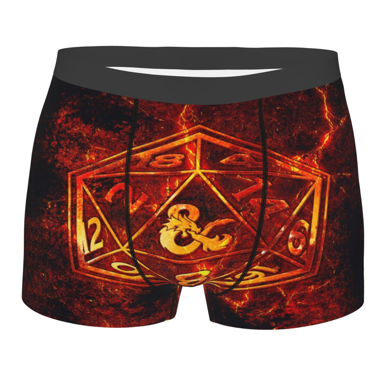 Men's DND Dungeons And Dragons Boxer Briefs Soft Comfort Breathable ...
