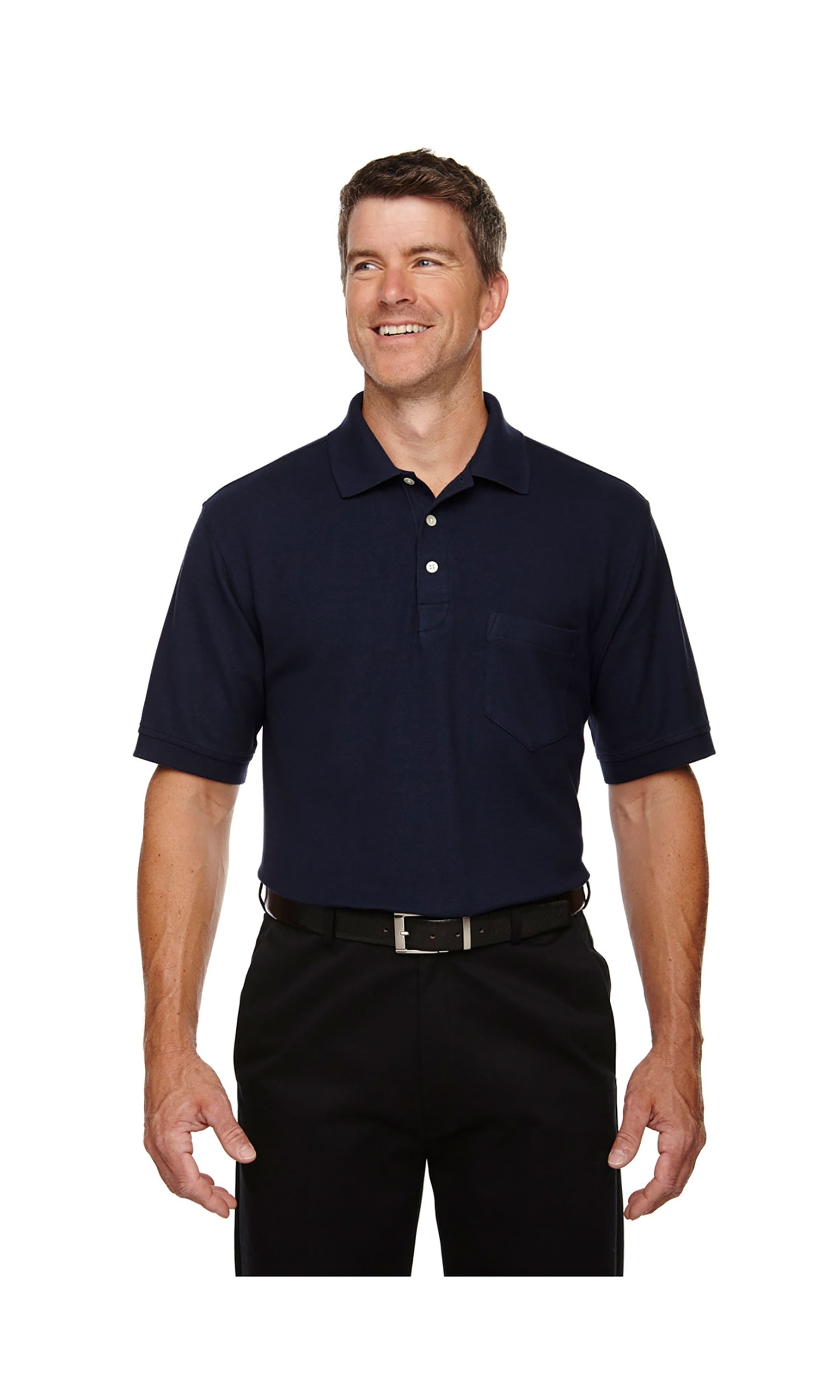 Men's DRYTEC Performance Pocket Polo Shirt, Style DG150P - Walmart.com