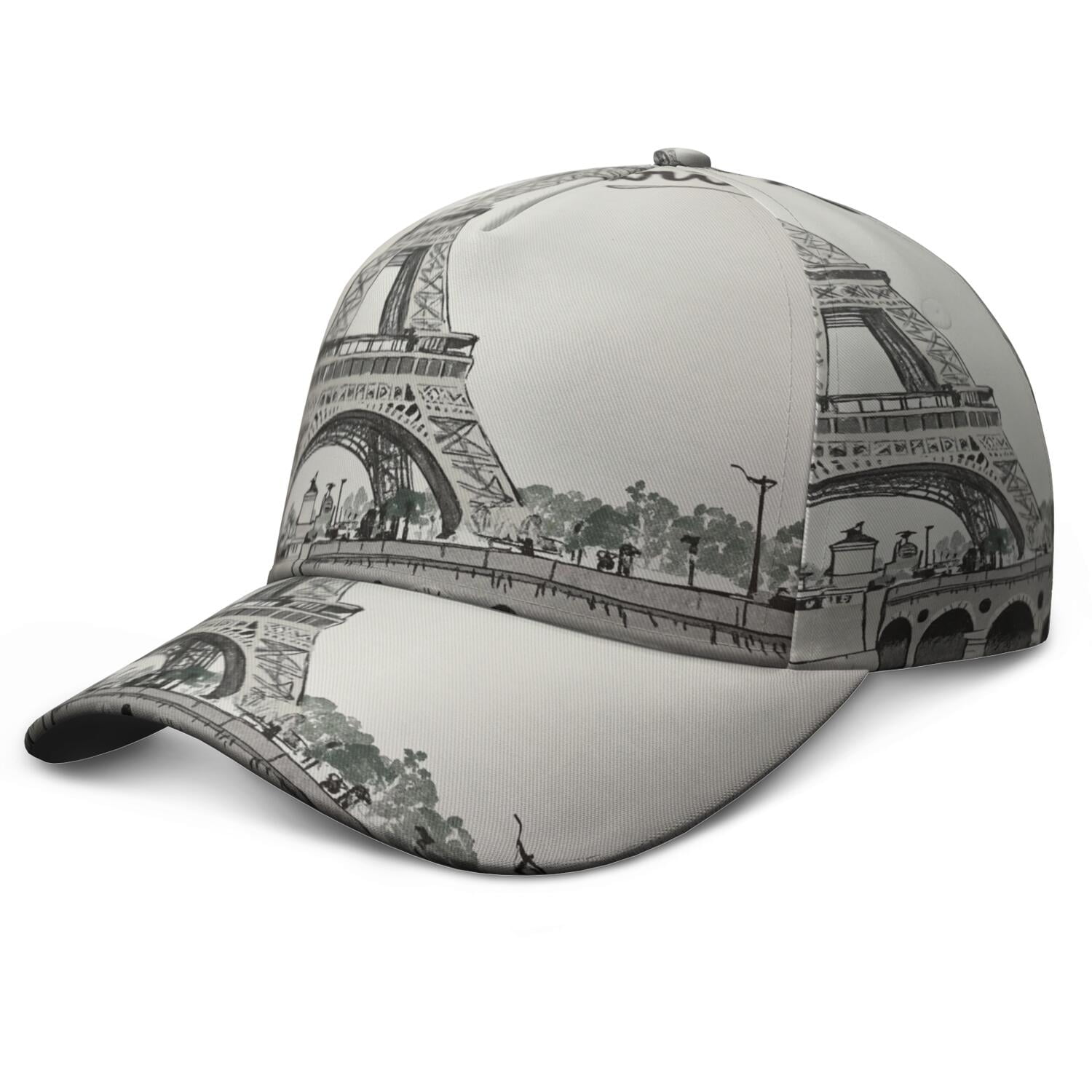 Men's Dad Hat Print Cap for Summer Running Workouts - Walmart.com