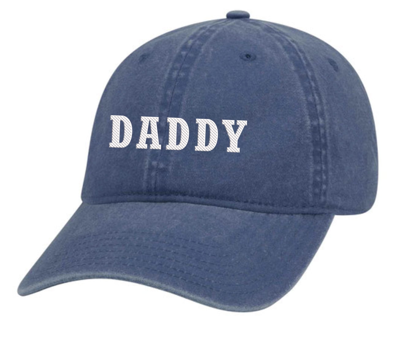 Men's Daddy Father's Day Custom Embroidered Twill Buckle Back ...