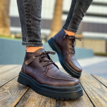 Men's Imitation Crocodile Rodeo Boots 'El General' Coffee Color 41794 ...