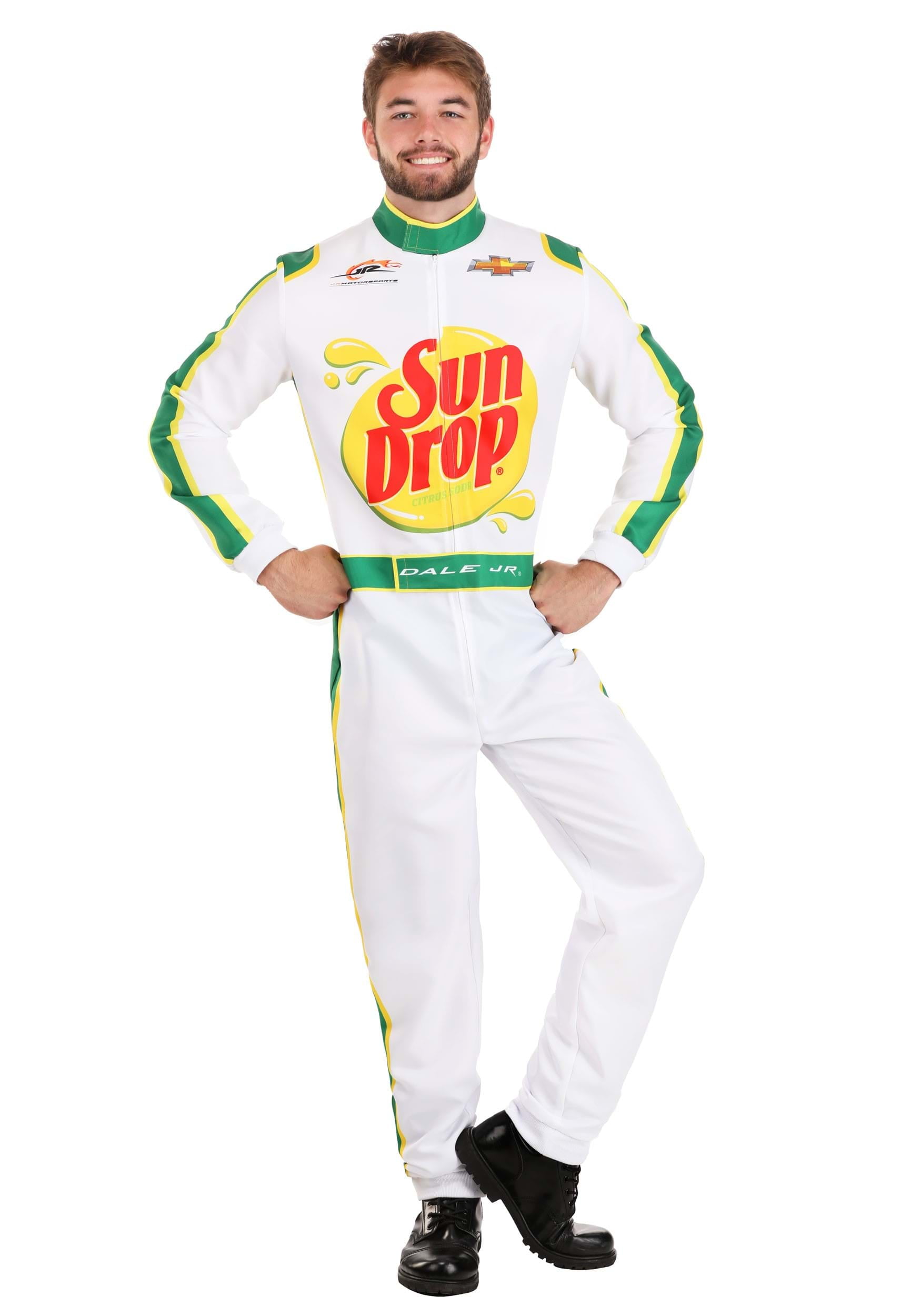 Men's Dale Earnhardt Jr Sundrop Uniform NASCAR Costume - Walmart.com