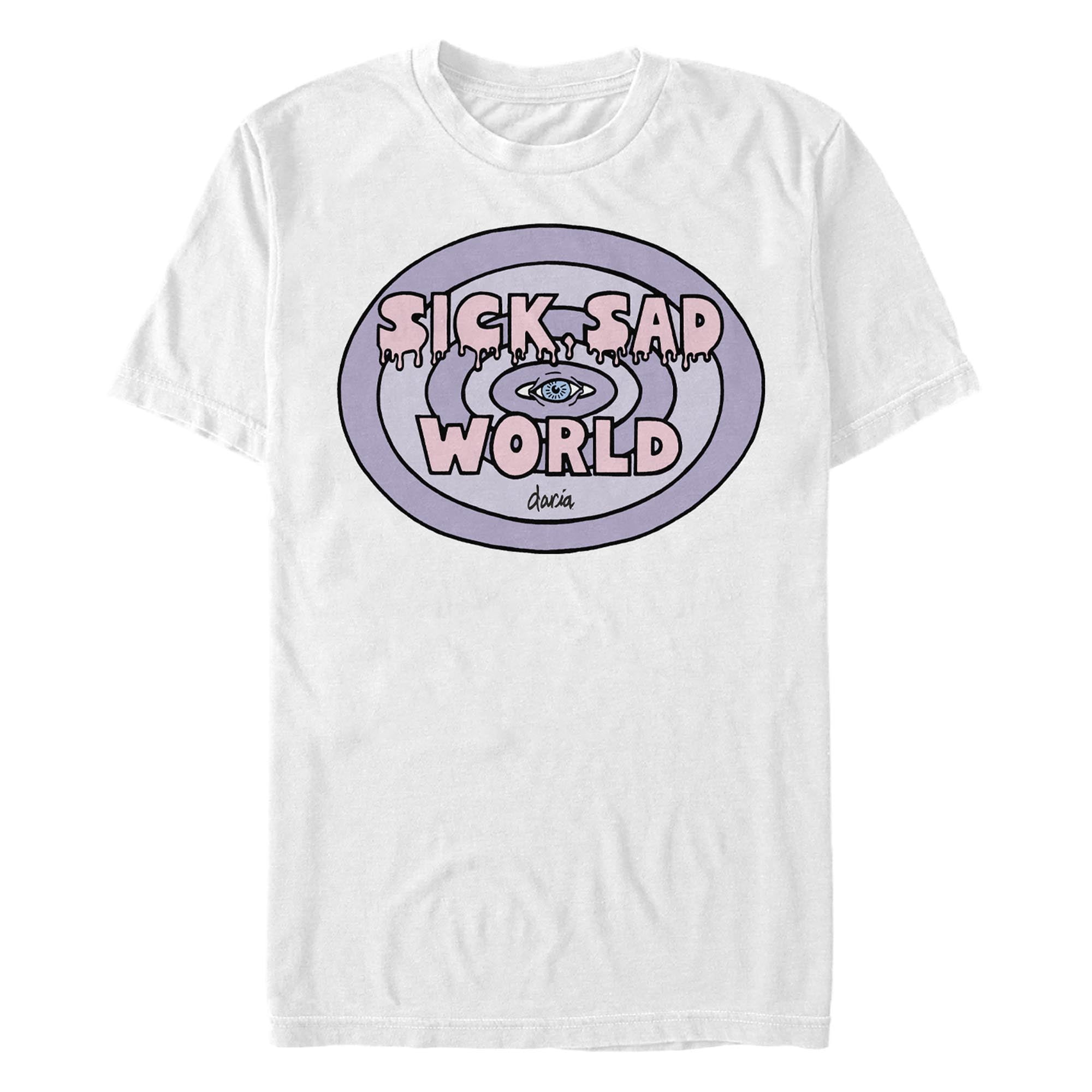 Men's Daria Sick Sad World Graphic T-Shirt - Walmart.com