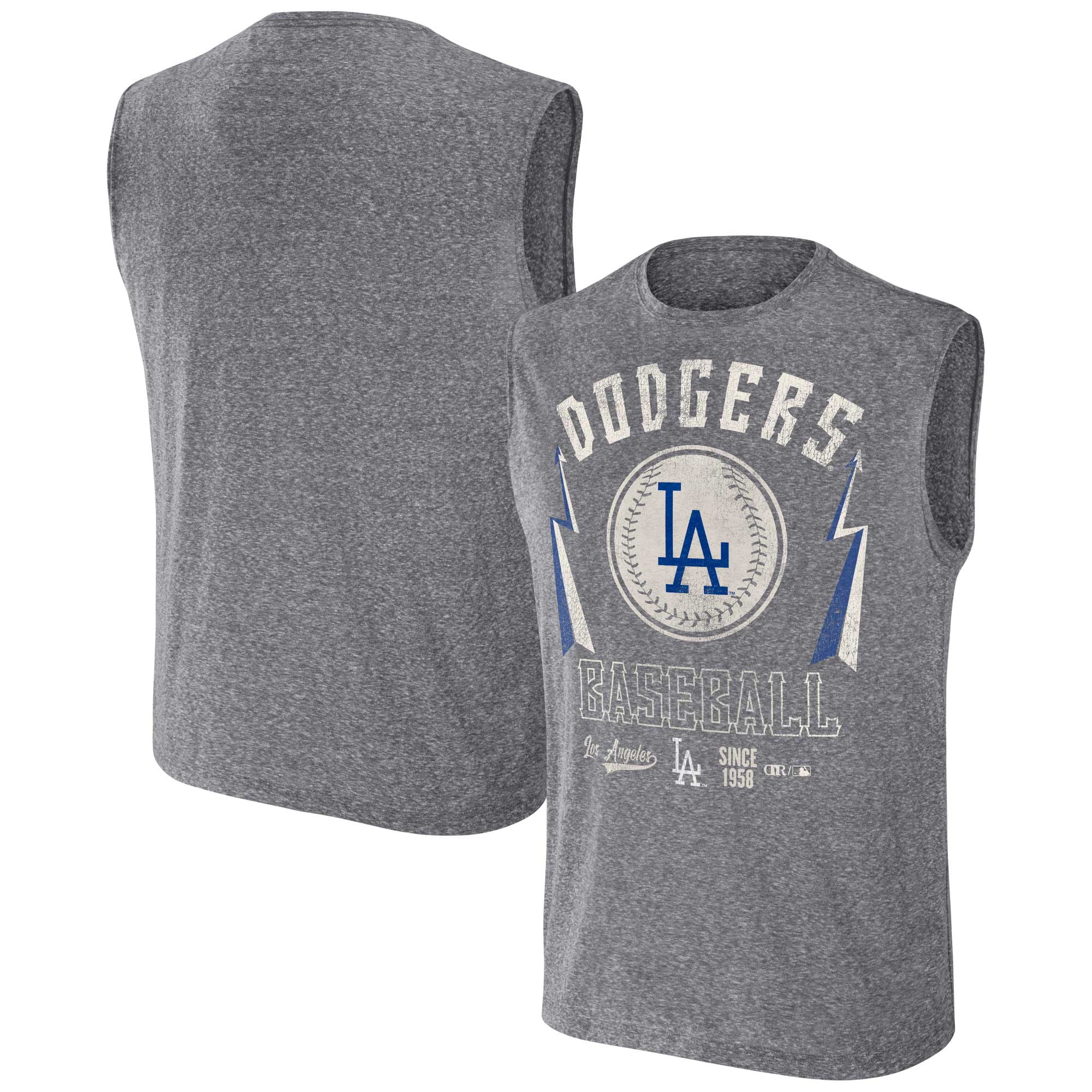 Men's Darius Rucker Collection by Fanatics Charcoal Los Angeles Dodgers ...