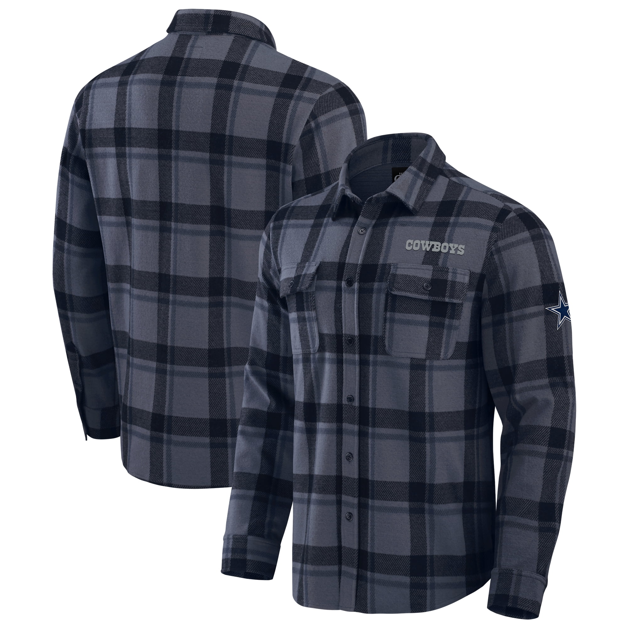 Men's Darius Rucker Collection by Fanatics Navy Dallas Cowboys Plaid ...