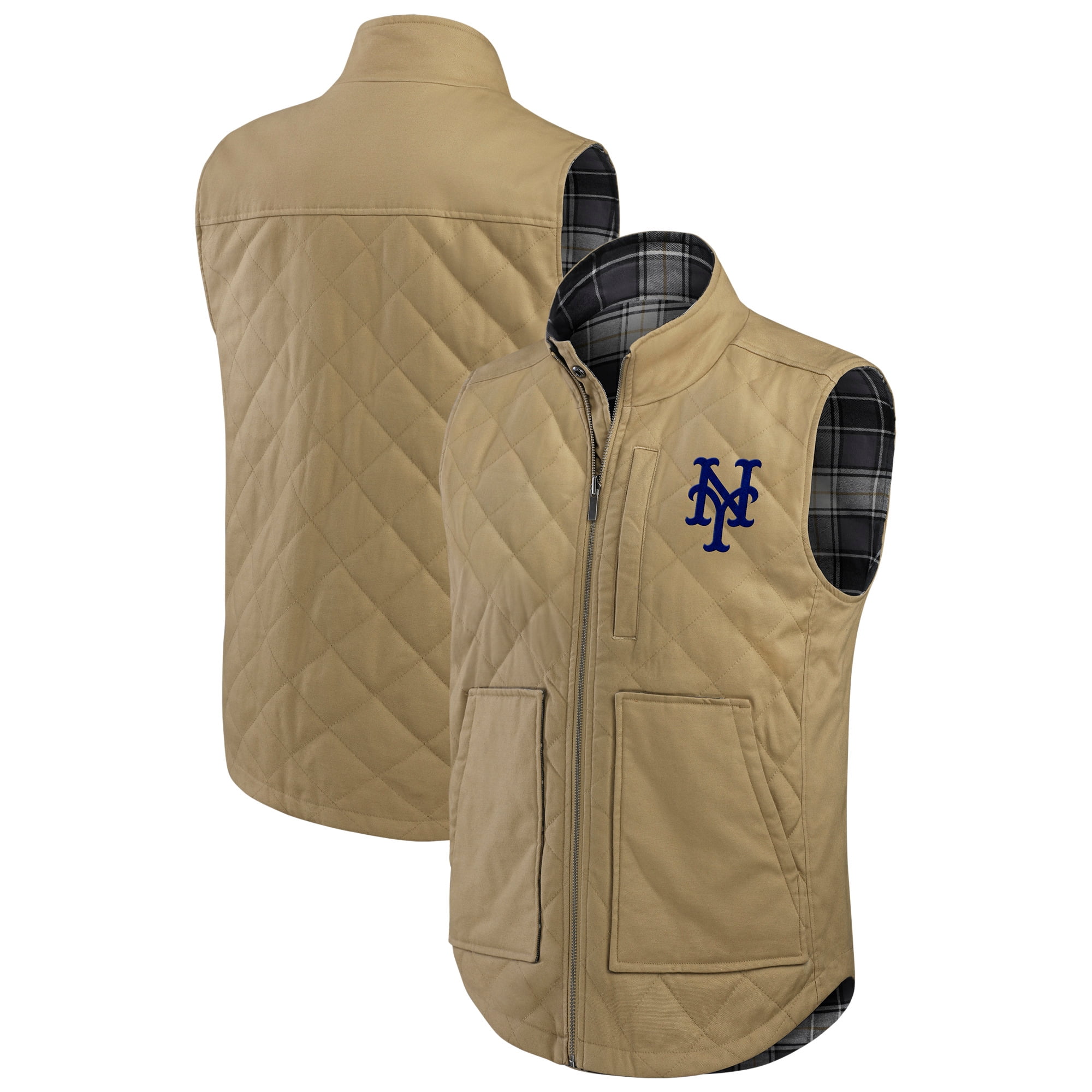 Men's Darius Rucker Collection by Fanatics Tan/Charcoal New York Mets ...