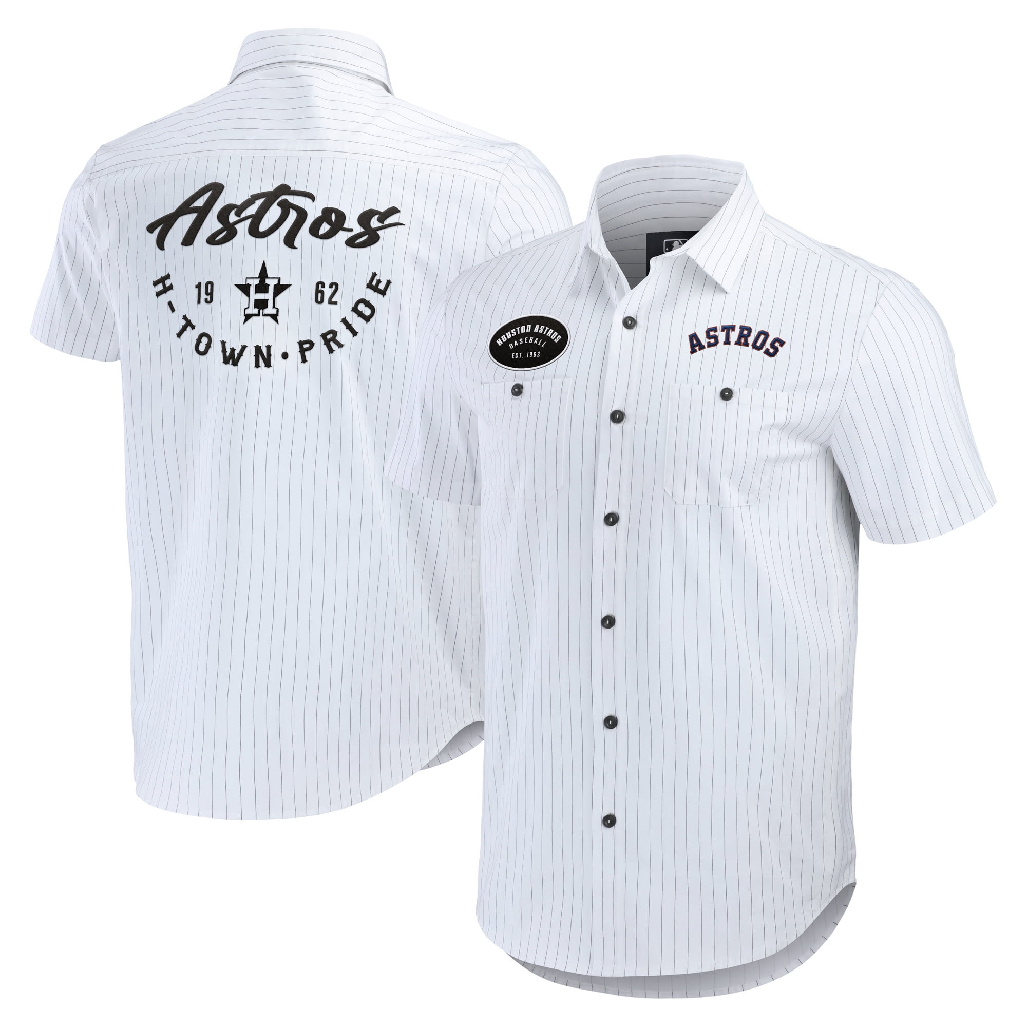 Men's Darius Rucker Collection by Fanatics White Houston Astros Pin ...