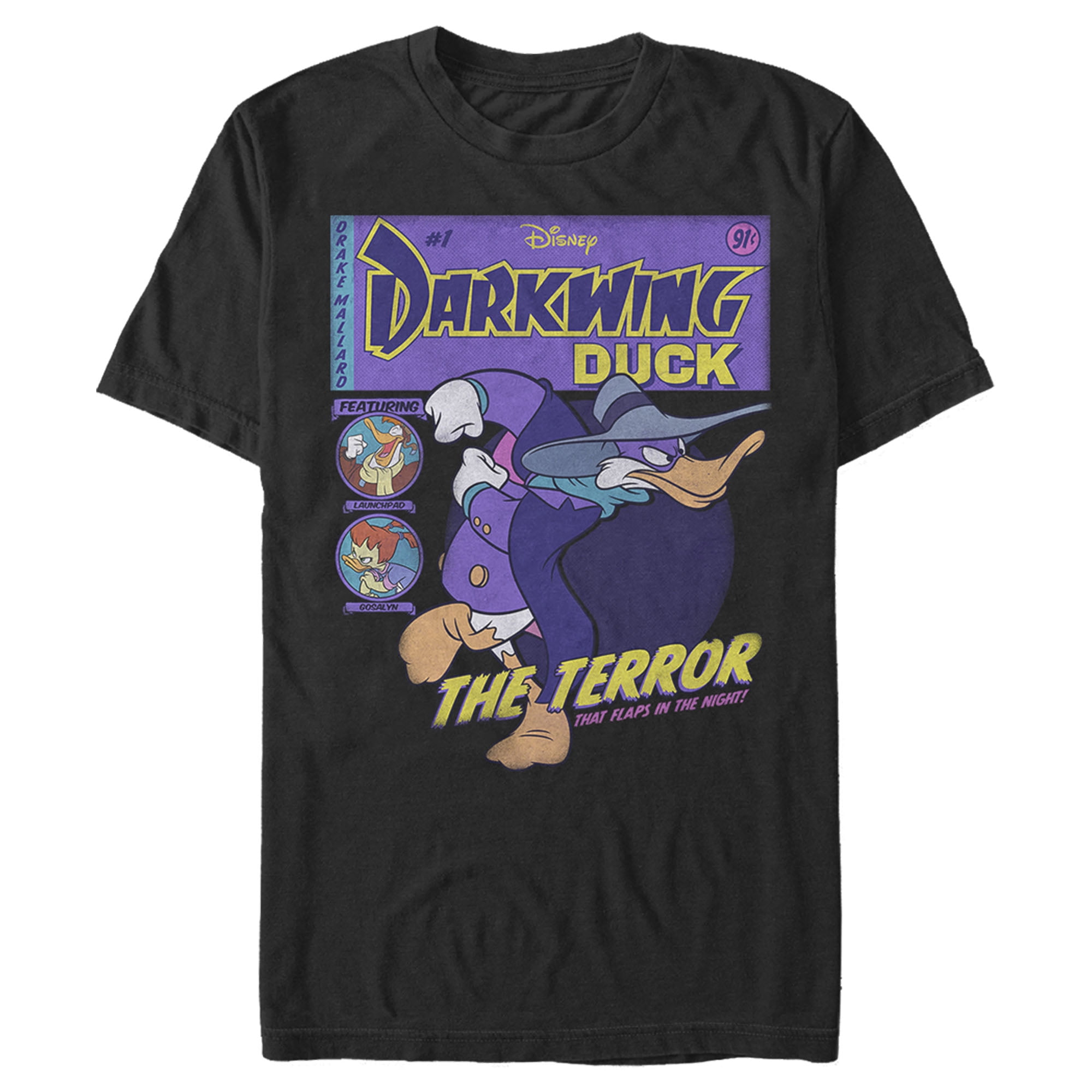 Men's Darkwing Duck The Terror That Flaps In The Night Comic Cover ...