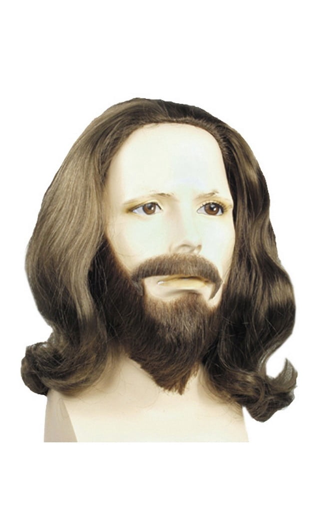 Men's Deluxe Biblical Wig - Walmart.com