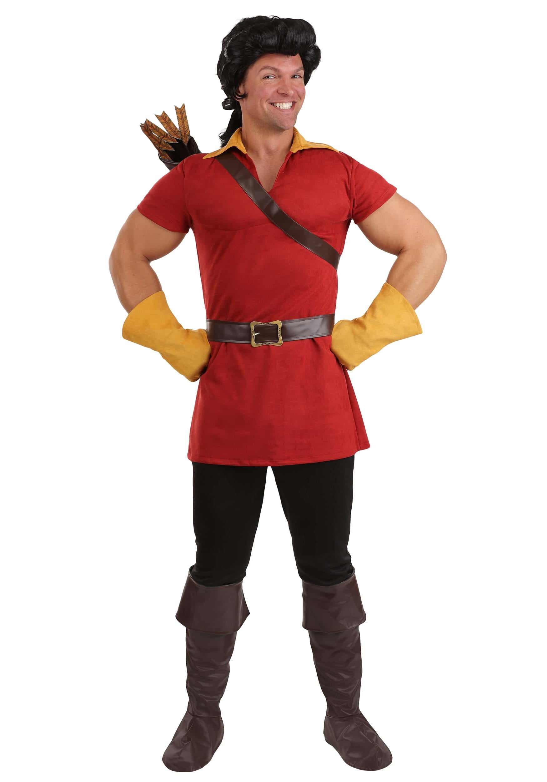 Men's Deluxe Disney Gaston Costume - Walmart.com