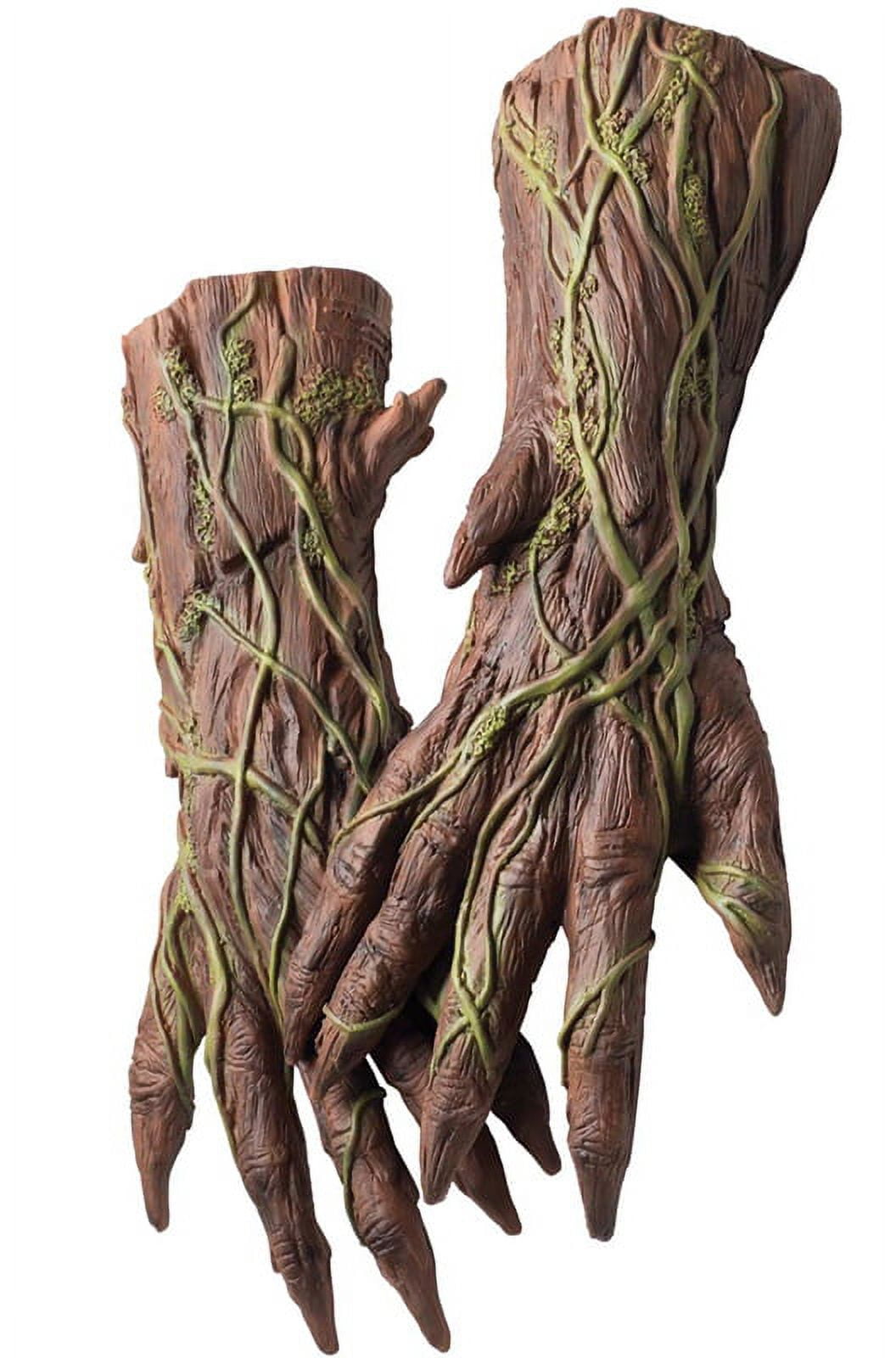 Men's Deluxe Guardians Of The Galaxy Groot Hands Costume Accessory ...